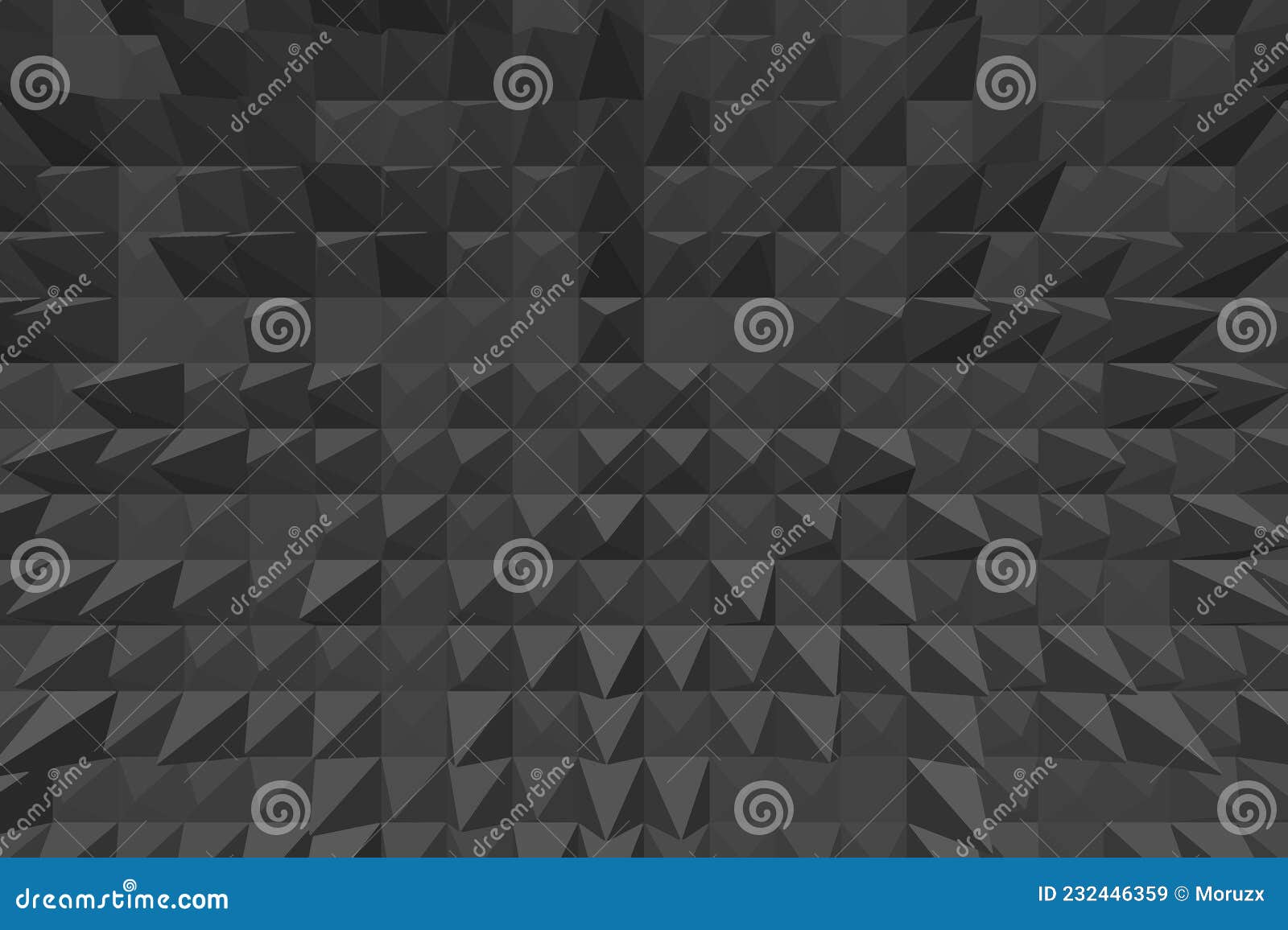 Gray Pyramid Cartoon Illustration With Steps And Entrances ...