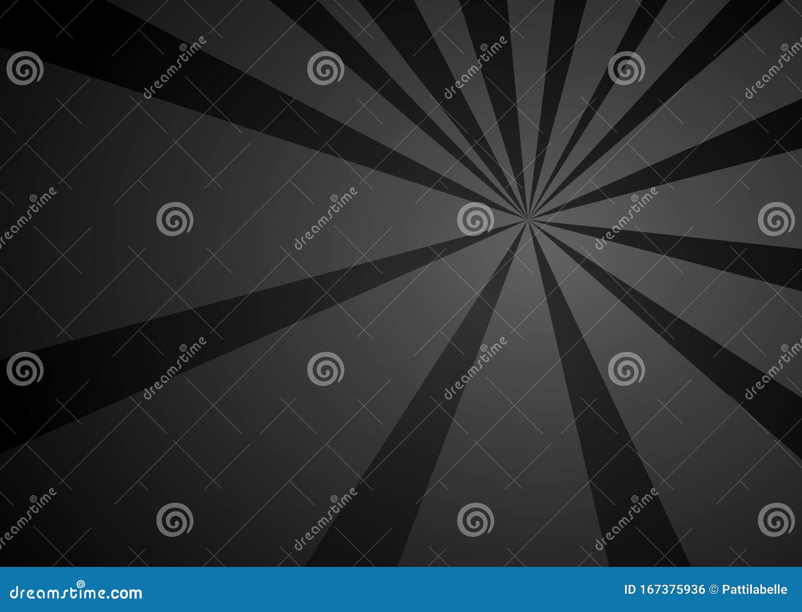 Dark Gray Ray Vector Background Illustration Stock Vector ...