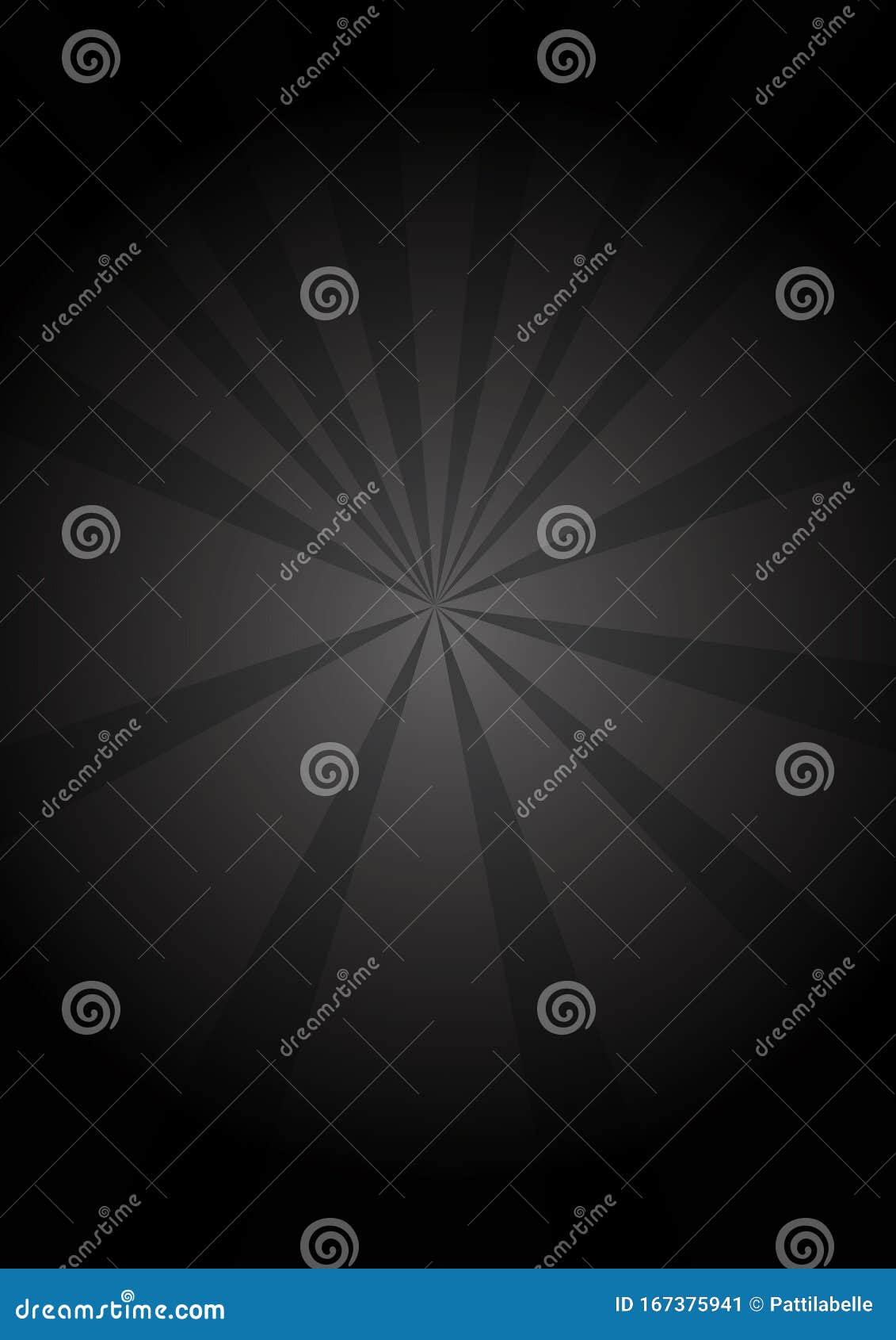 Dark Gray Ray Vector Background Illustration Stock Vector ...