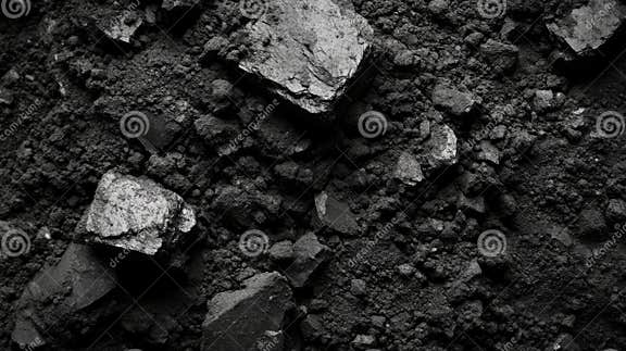 Dark Gray Rocky Texture Background Showing Rough Surface Stock ...