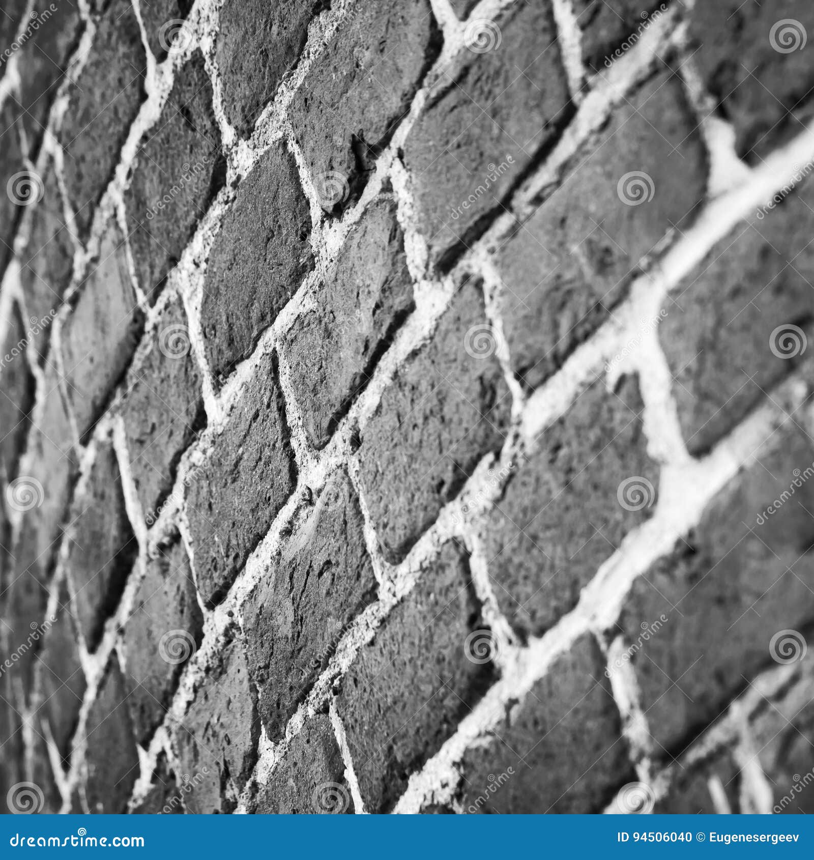 Dark Gray Round Brick Wall Pattern Stock Photo - Image of facade, brick ...