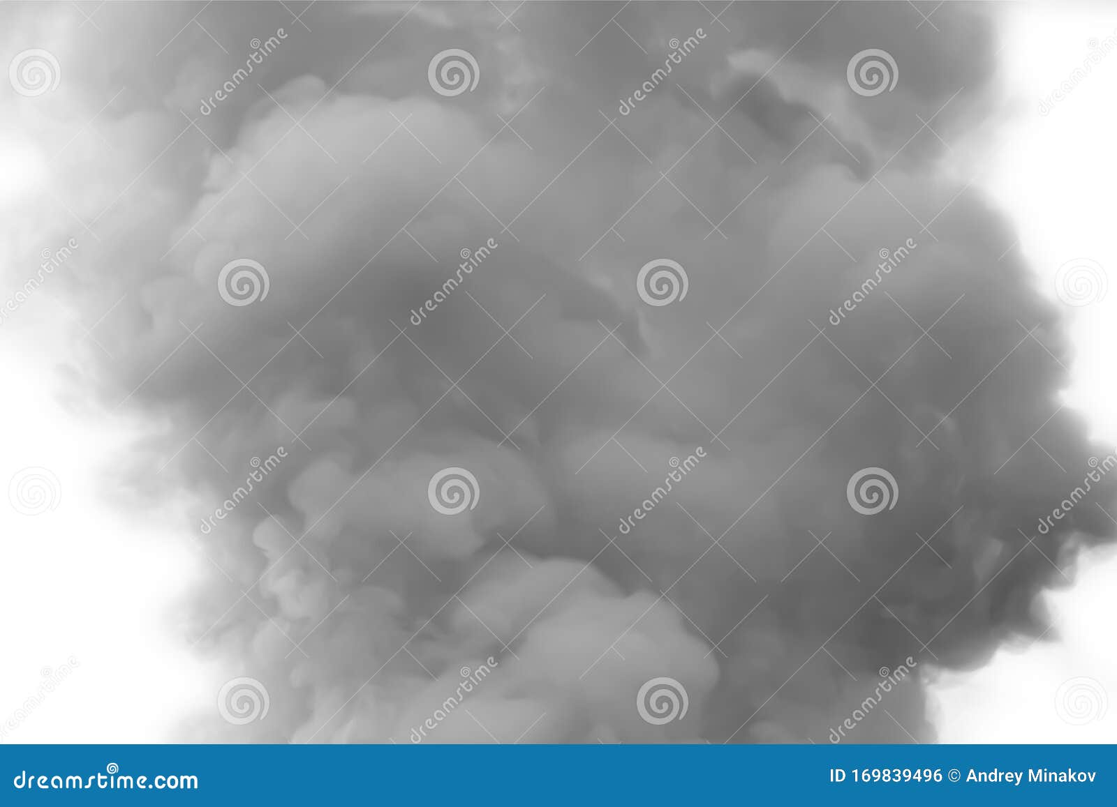 Dark Gray Smoke Clouds Texture Stock Photo - Image of explosion, damage ...