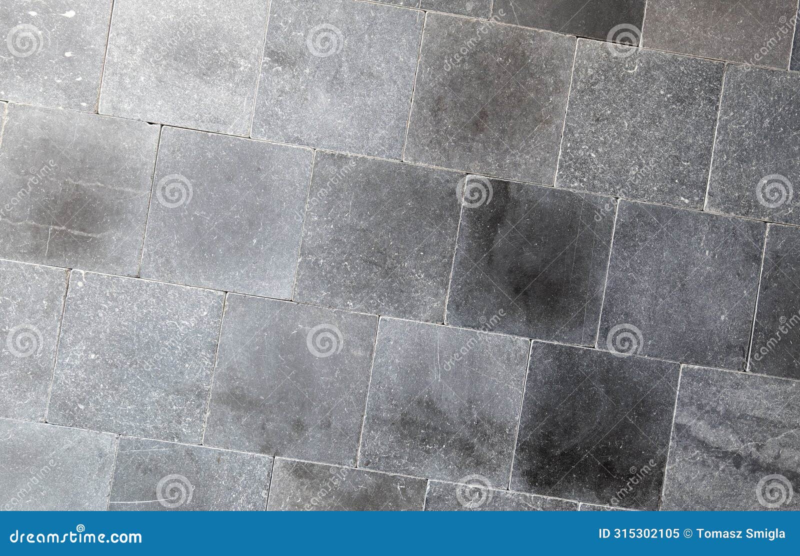 Dark Gray Square Tiles Neatly Assembled Textured Background Surface ...