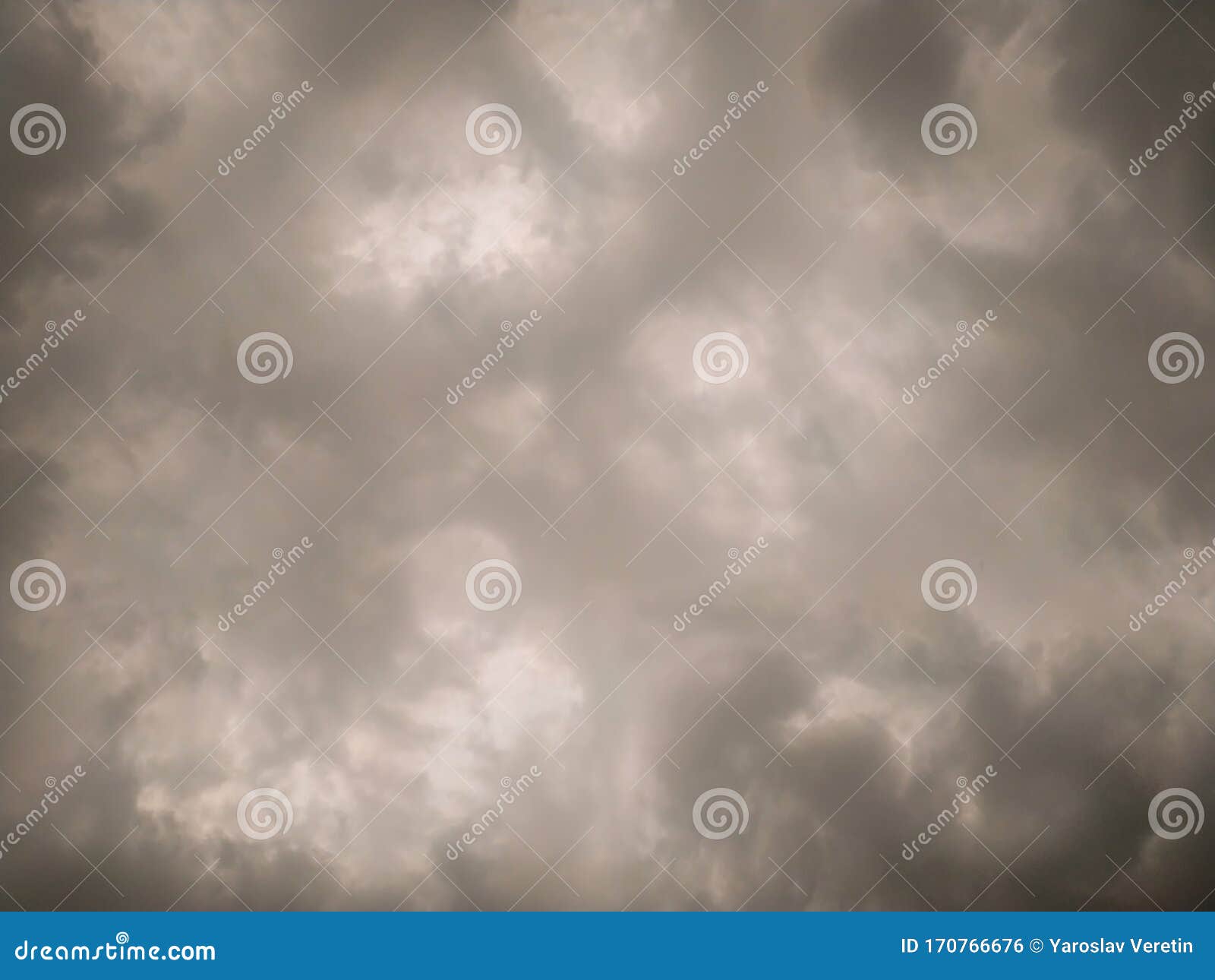 Dark Gray Storm Clouds after the Rain Stock Photo - Image of majestic ...