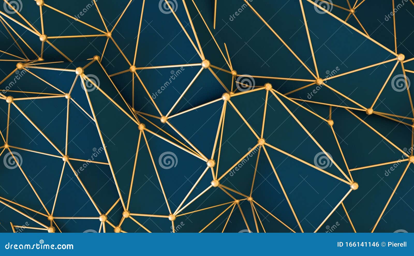 Dark Green Abstract 3d Background with Structure and Triangles Stock ...