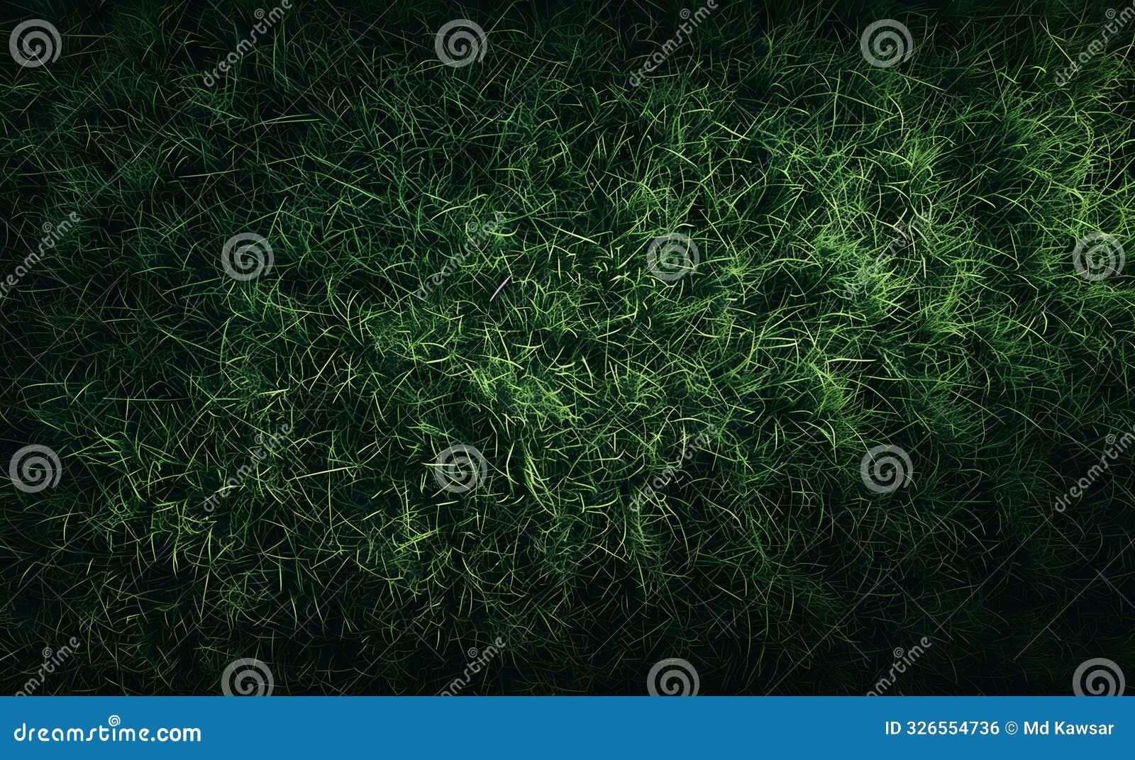 Dark Green Grass Texture Seamless Pattern Stock Illustration ...