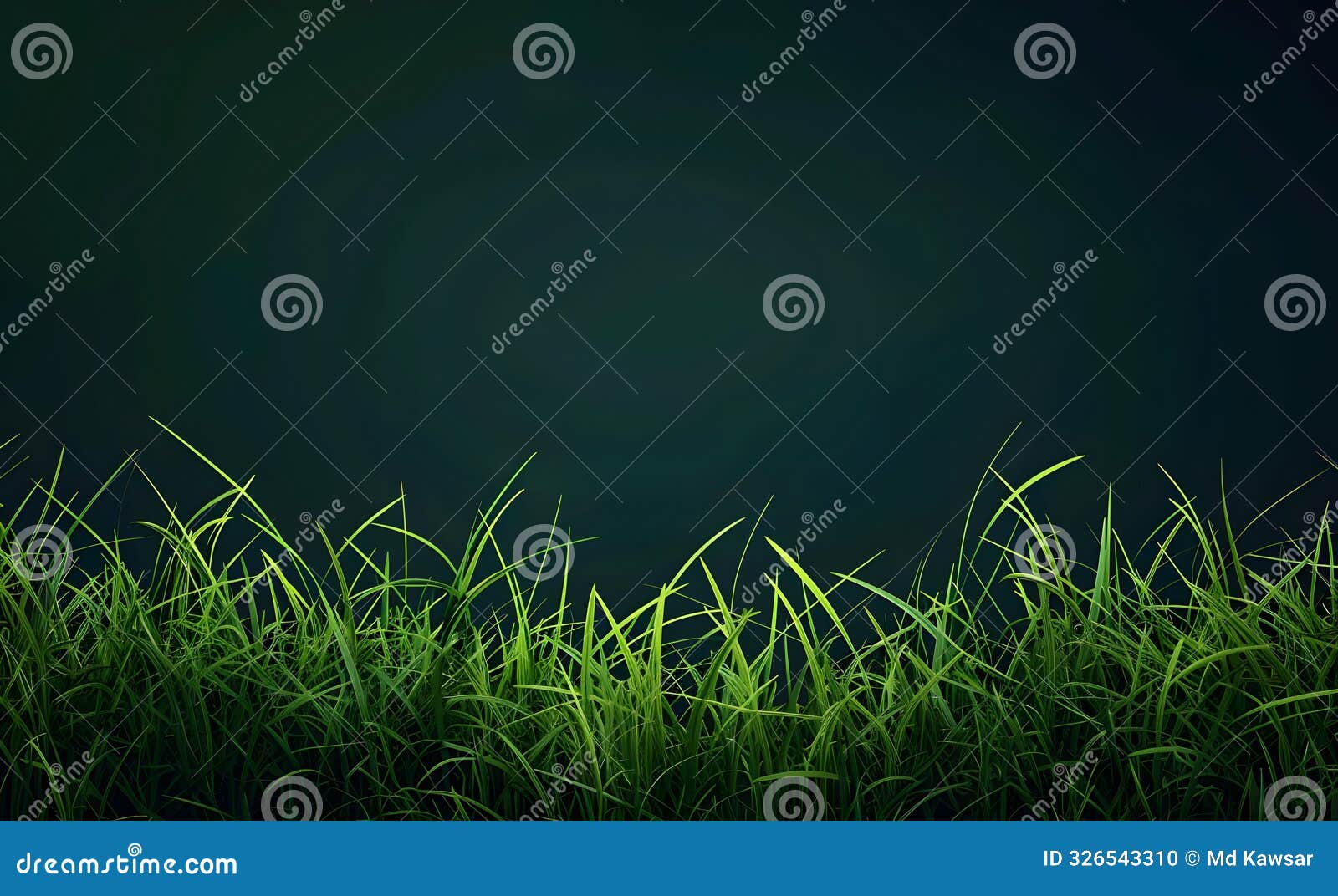 Dark Green Grass Field Background - Minimalist Design Stock ...
