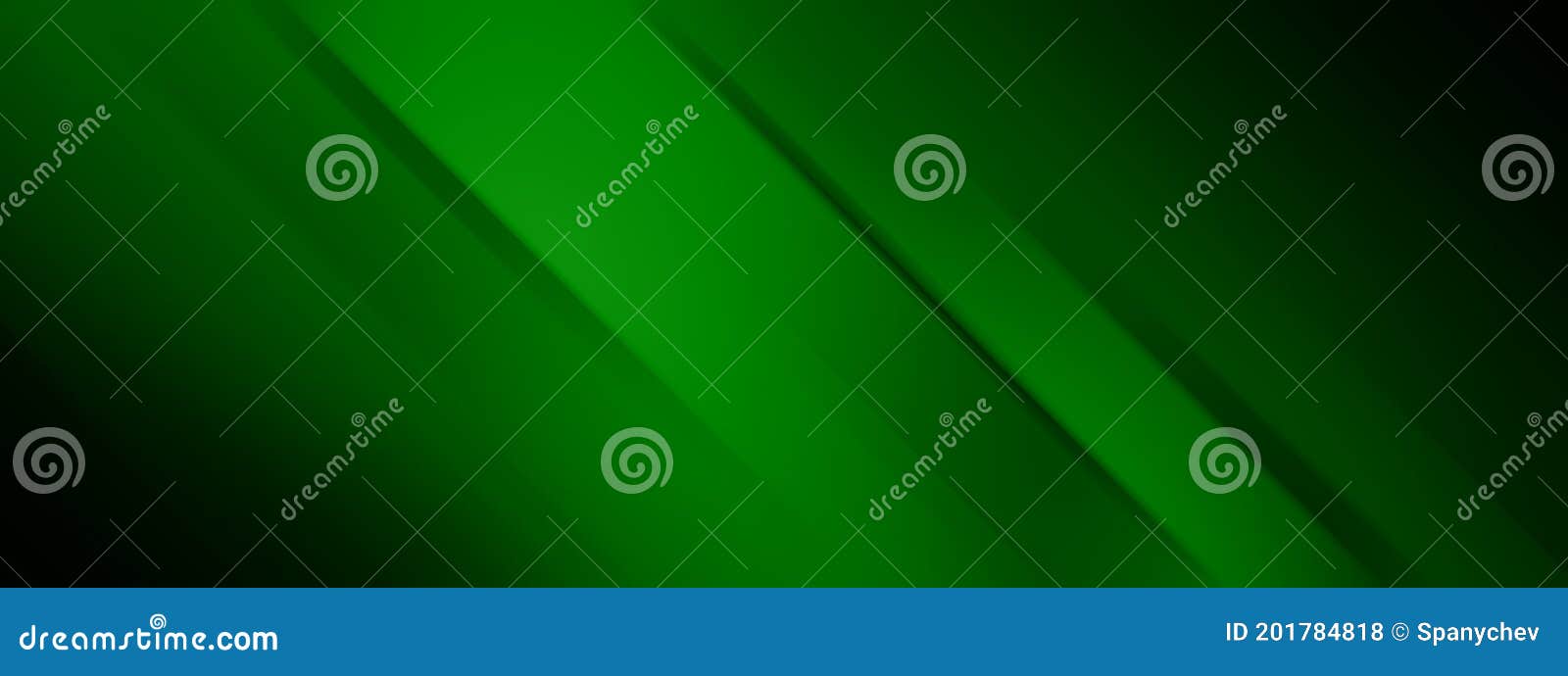 Dark Green Background for Wide Banner Stock Illustration - Illustration ...