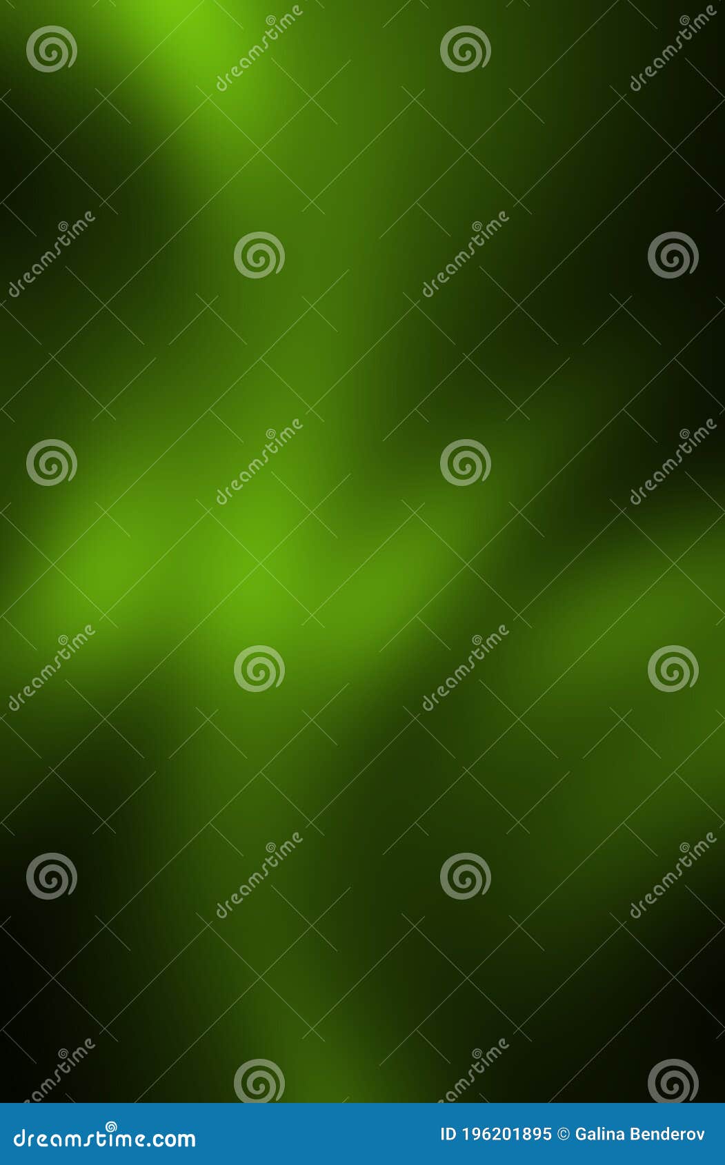 Dark Green Blurred Gradient Background with Highlights. Cold Shades ...