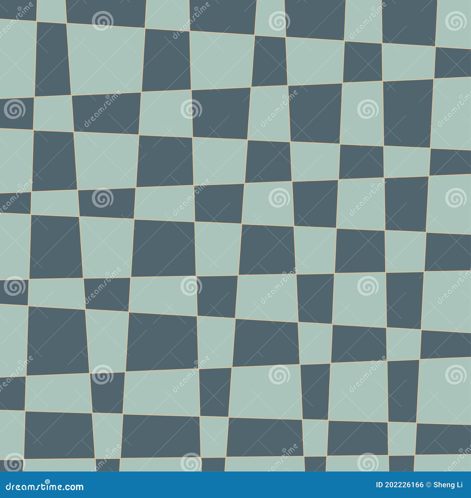 The Dark Green Checkerboard Pattern Background Template Stock Vector ...