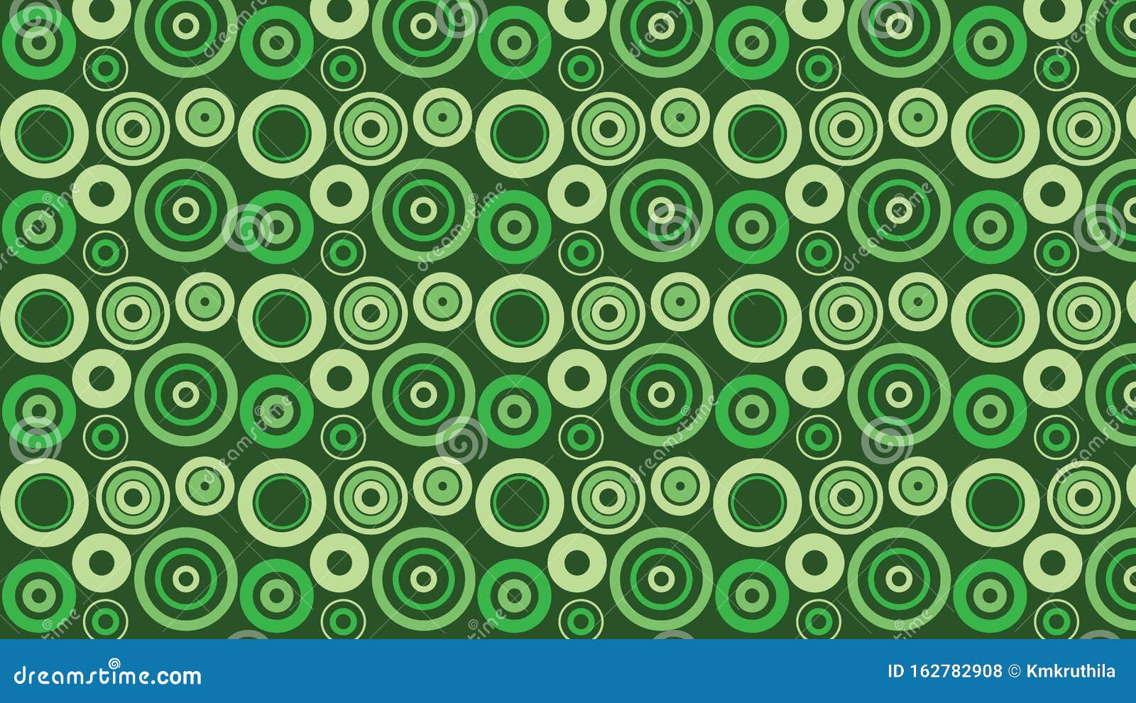 Dark Green Circle Background Pattern Stock Vector - Illustration of ...
