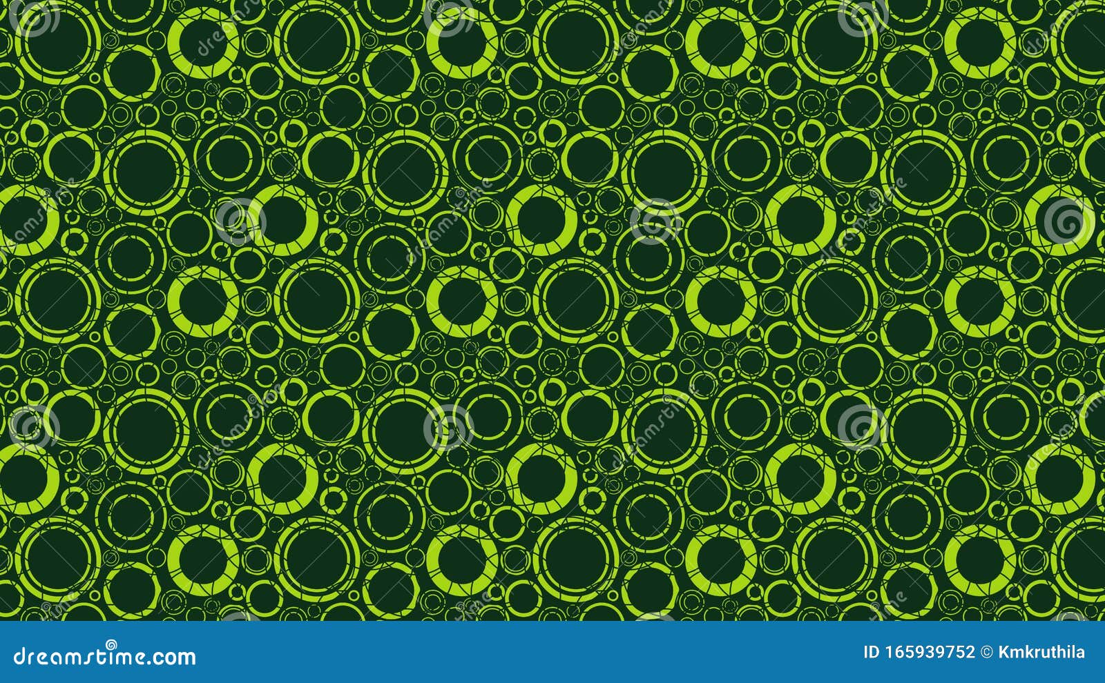 Dark Green Circle Background Pattern Stock Vector - Illustration of design, cloth: 165939752