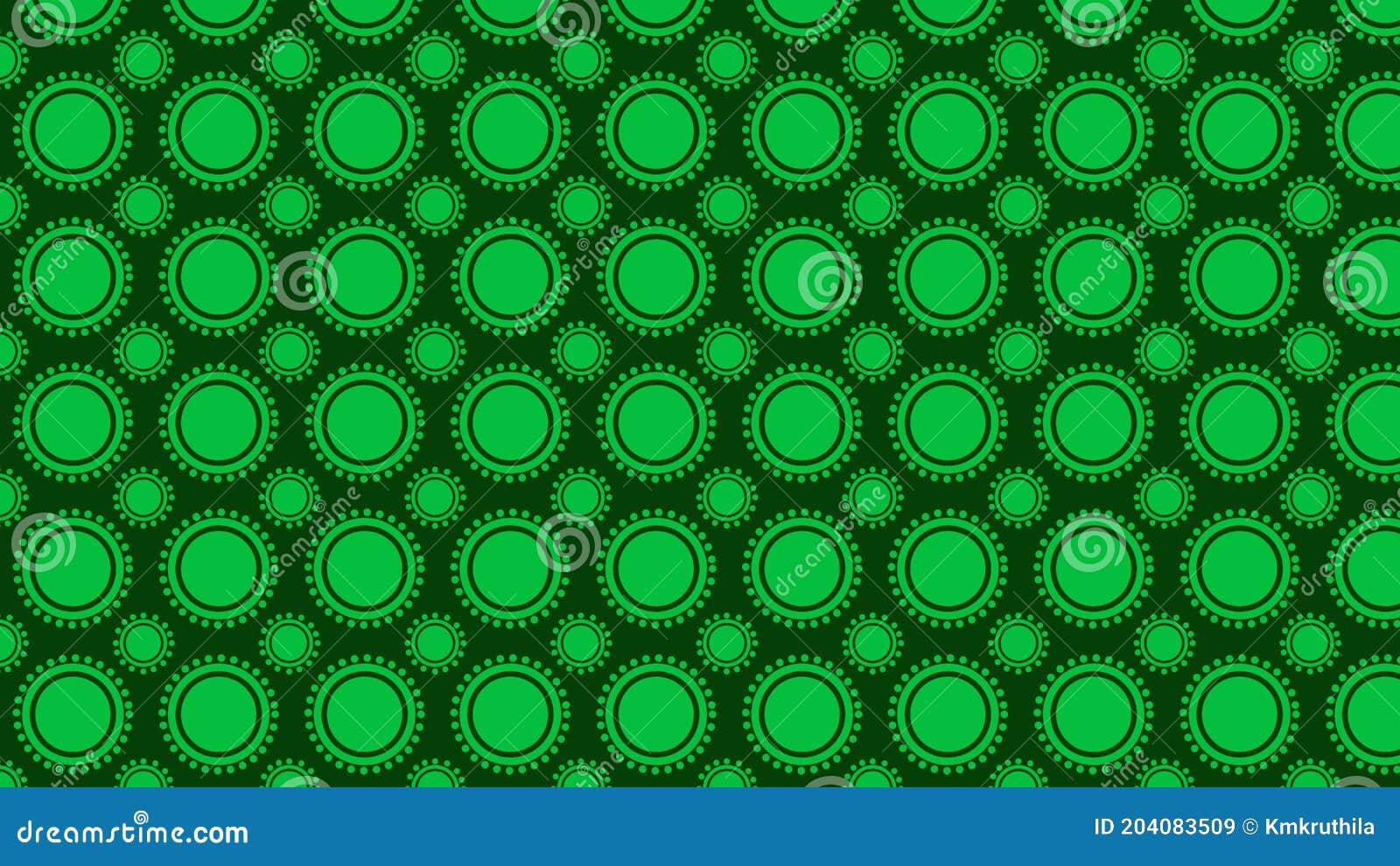 Dark Green Geometric Circle Background Pattern Stock Illustration - Illustration of swatch ...