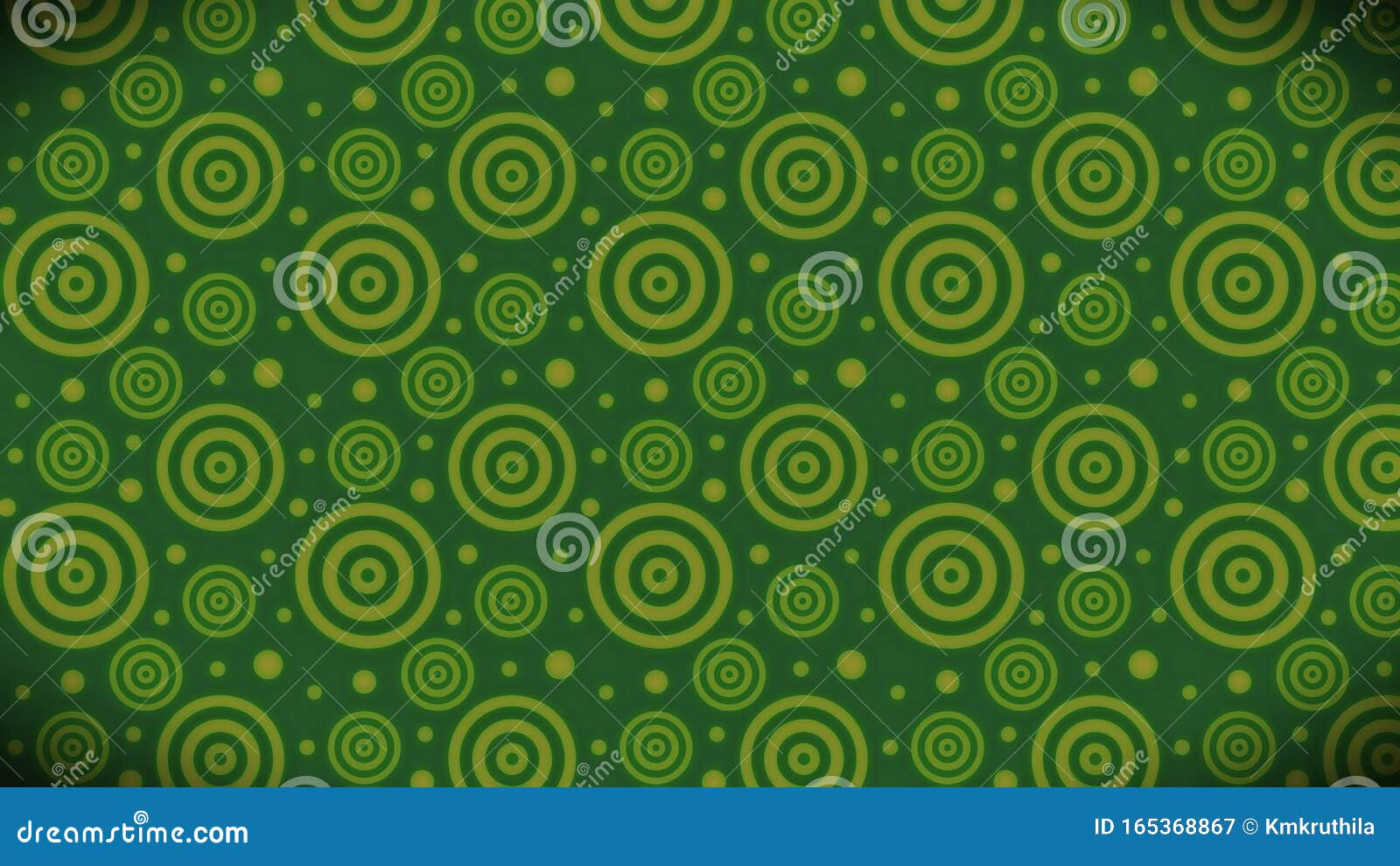 Dark Green Geometric Circle Pattern Background Image Stock Illustration - Illustration of ...