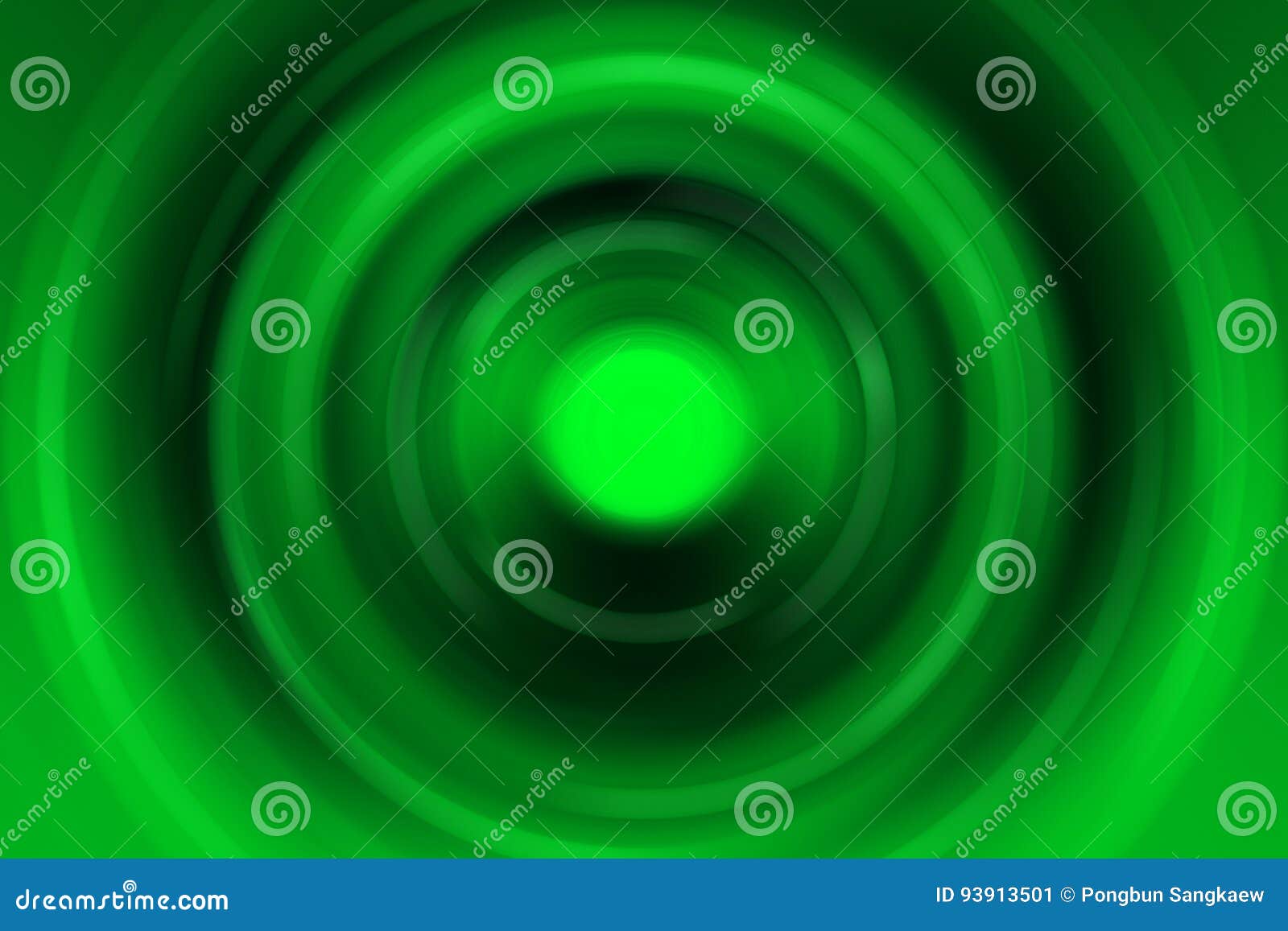 Dark Green and Light Circle Background Stock Illustration ...