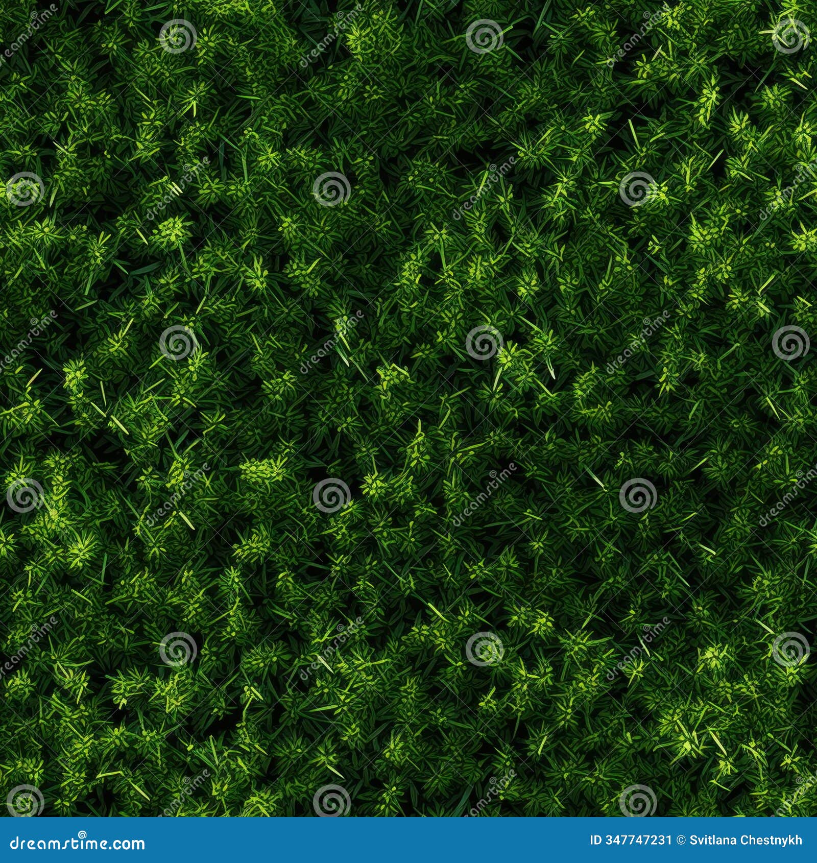 Dark Green Moss Tile, Grass Texture, Seamless Pattern Stock Image ...