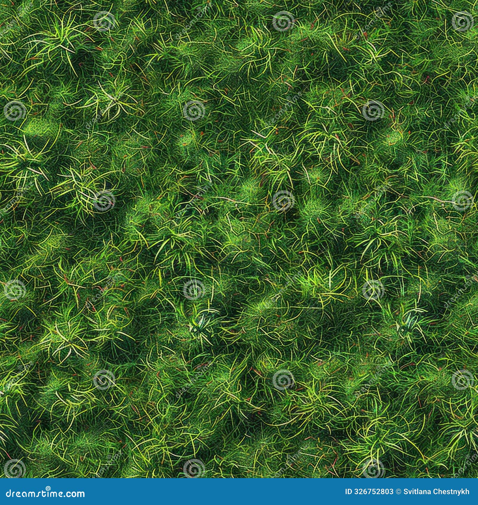 Dark Green Moss Tile, Grass Texture, Seamless Pattern Stock Image ...