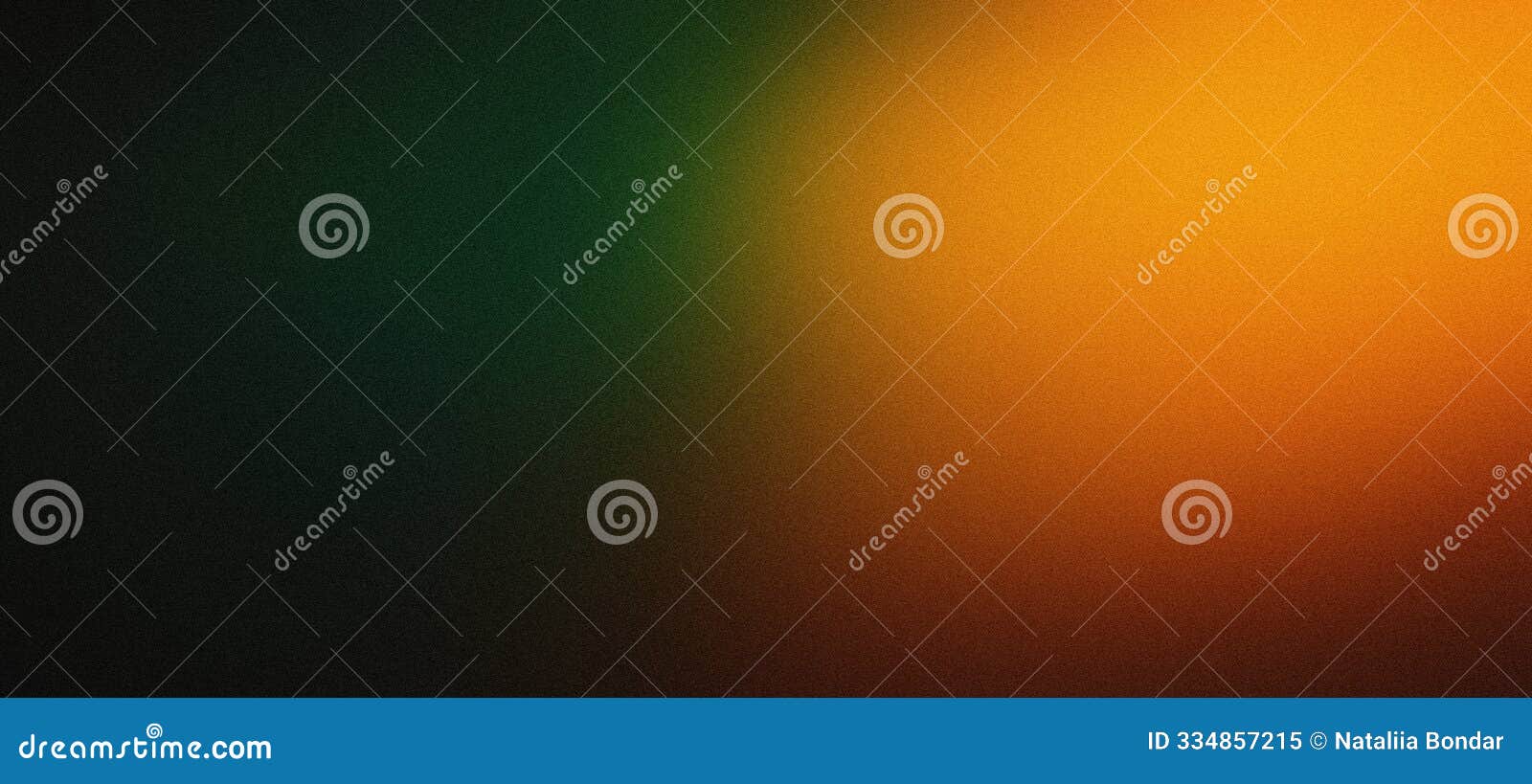 Dark Green and Orange Gradient Background with Grain Noise Texture ...