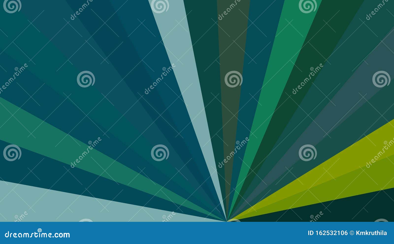 Dark Green Radial Background Stock Vector - Illustration of rotating ...