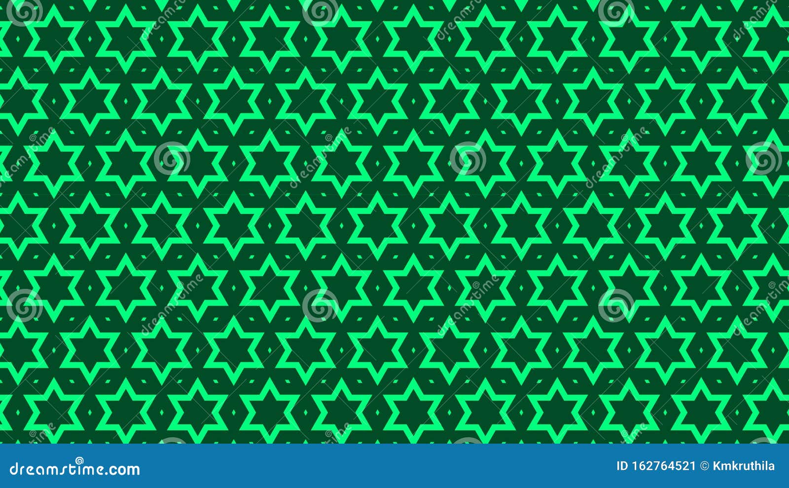 Dark Green Star Background Pattern Design Stock Vector - Illustration ...