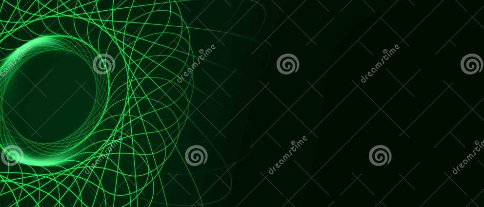 Dark green tech background stock illustration. Illustration of ...
