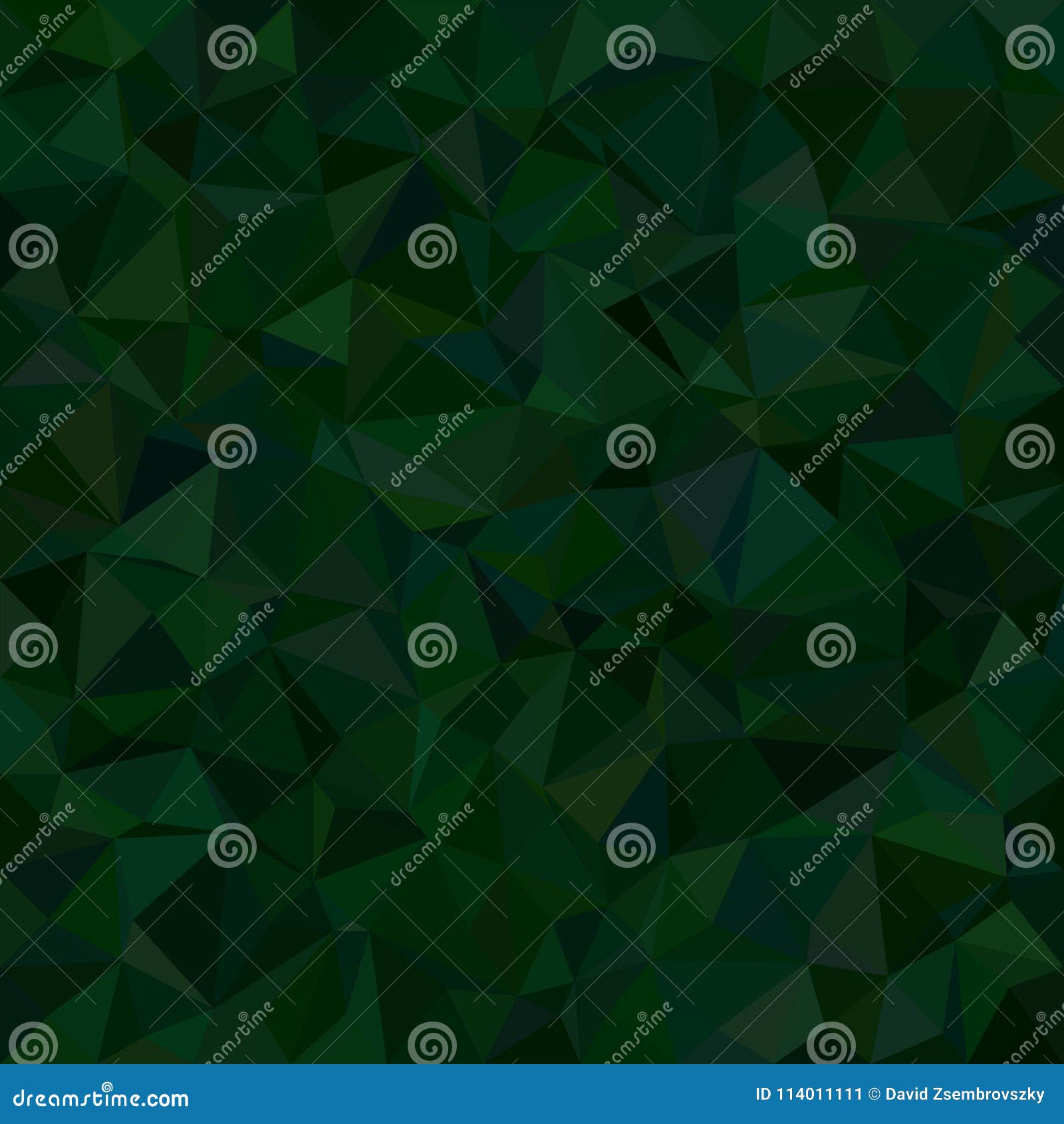 Dark Green Triangle Mosaic Vector Background Stock Vector - Illustration of paper, elegant ...
