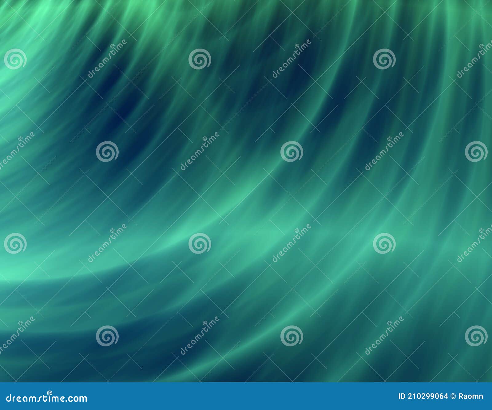 Dark Green Wave Retro Color Design Stock Illustration - Illustration of ...