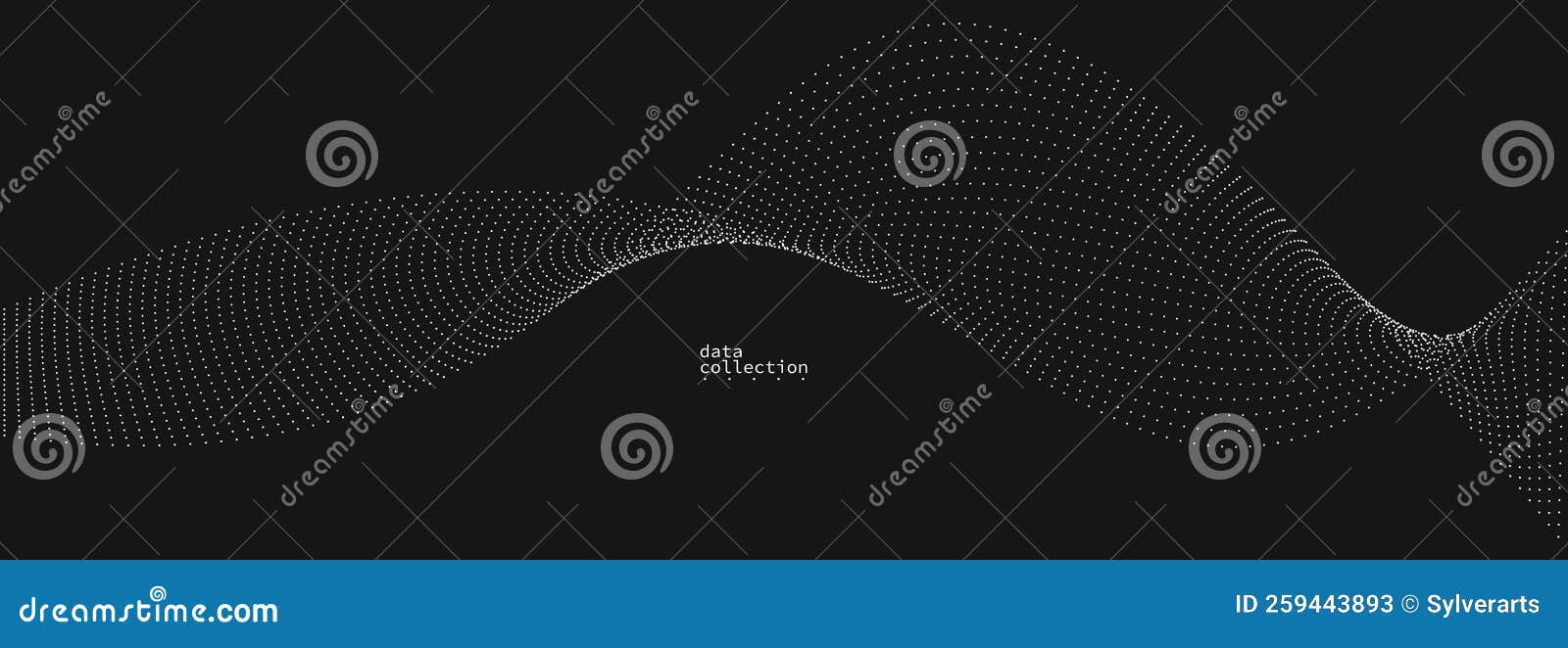 Dark Grey Airy Particles Flow Vector Design, Abstract Background with ...