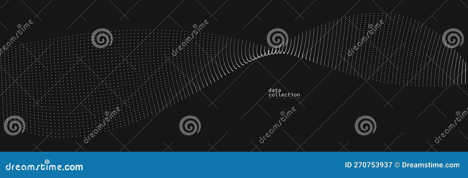 Dark Grey Airy Particles Flow Vector Design, Abstract Background with ...