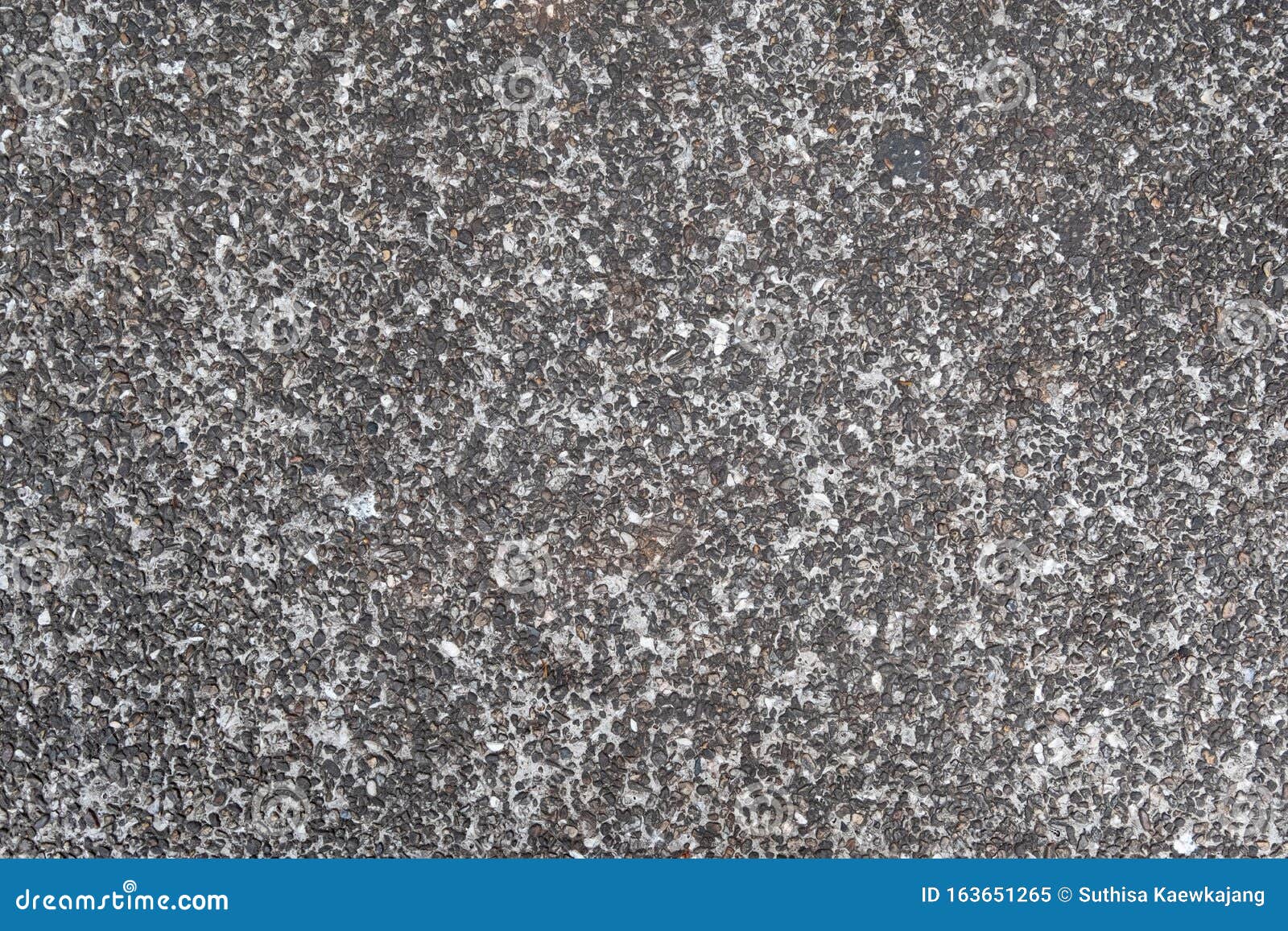 Dark Grey Asphalt Pavement Texture with Small Rocks Stock Image - Image ...