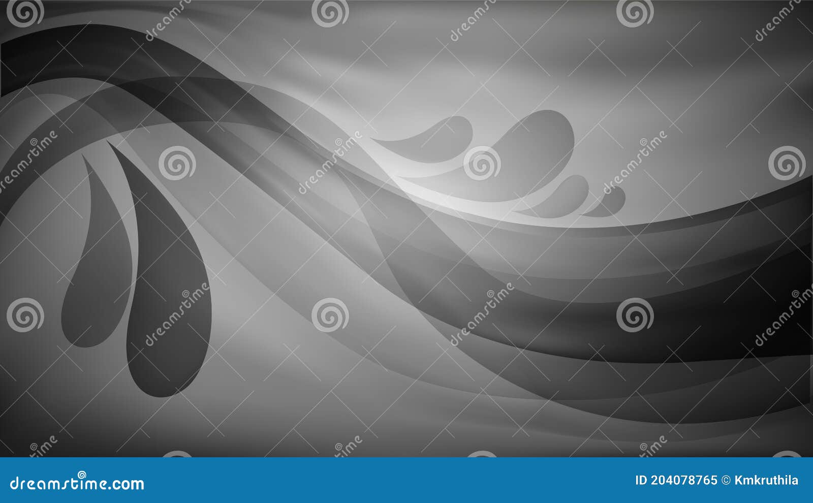 Dark Grey Background Vector Image Stock Illustration - Illustration of ...