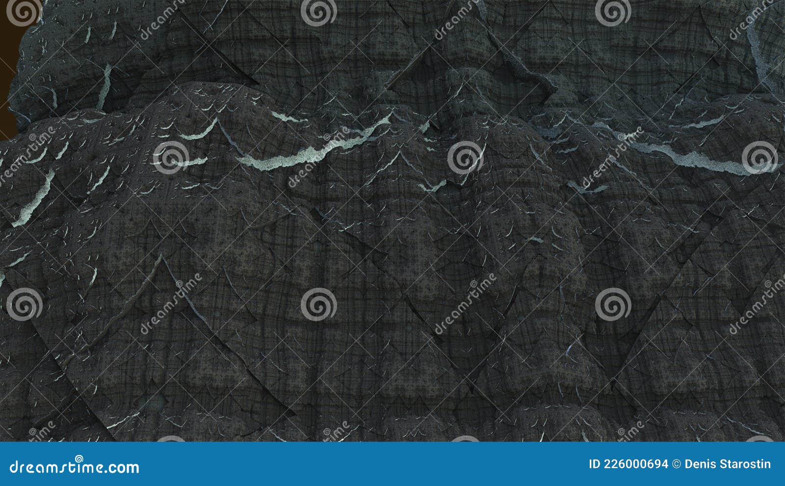Dark Grey Black Slate Background or Texture. 3d Render Stock ...