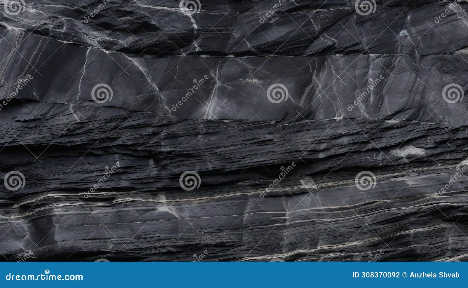 Dark Grey Black Slate Texture Background, Black Granite, Banner ...