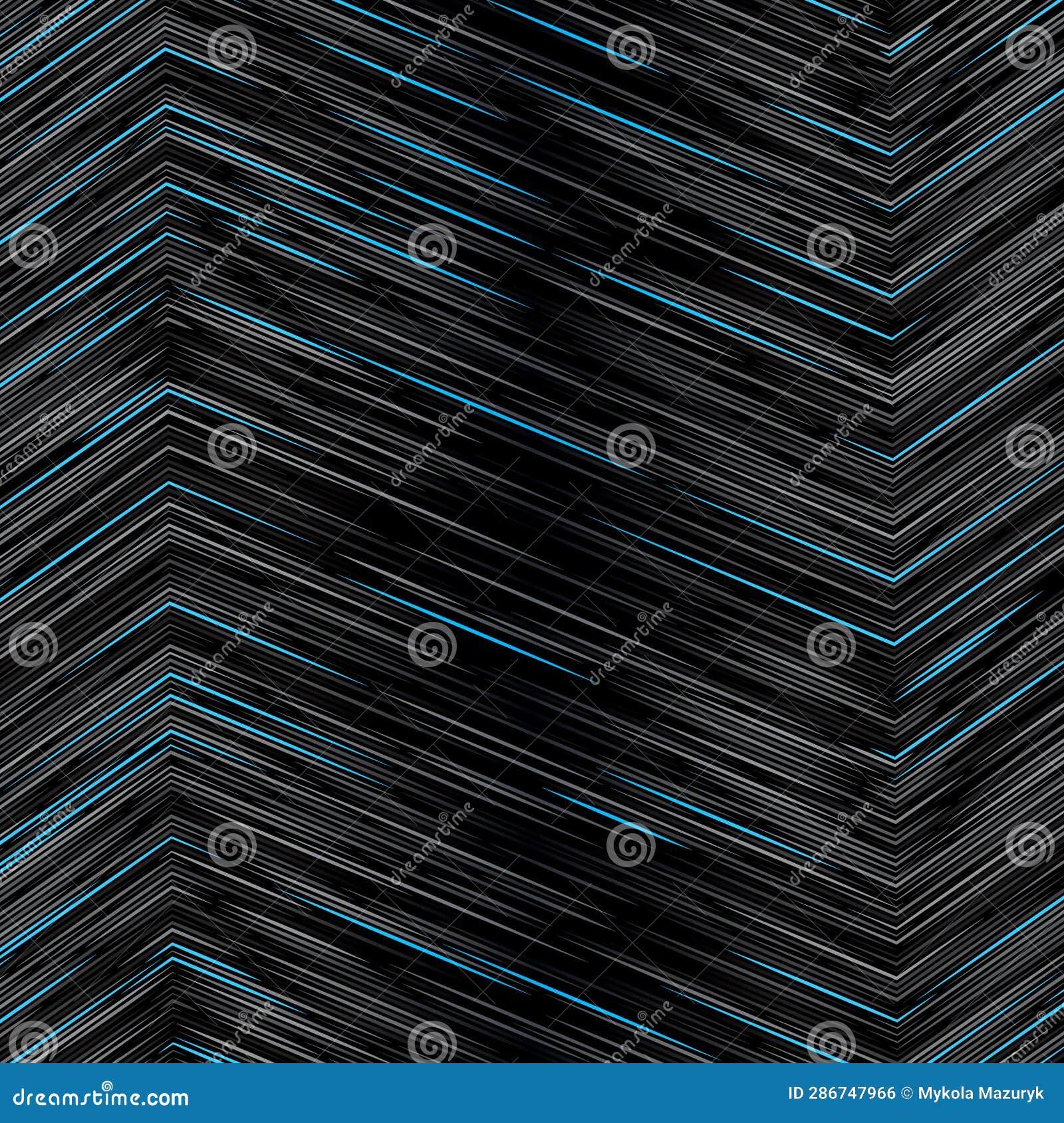 Dark Grey and Blue Color Cyber Background with Lines Stock Vector ...