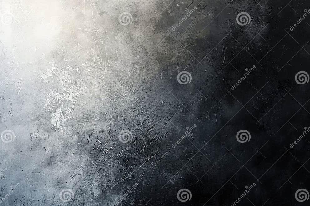 A Dark Grey Concrete Wall with a Gradient of Light Grey at the Top ...