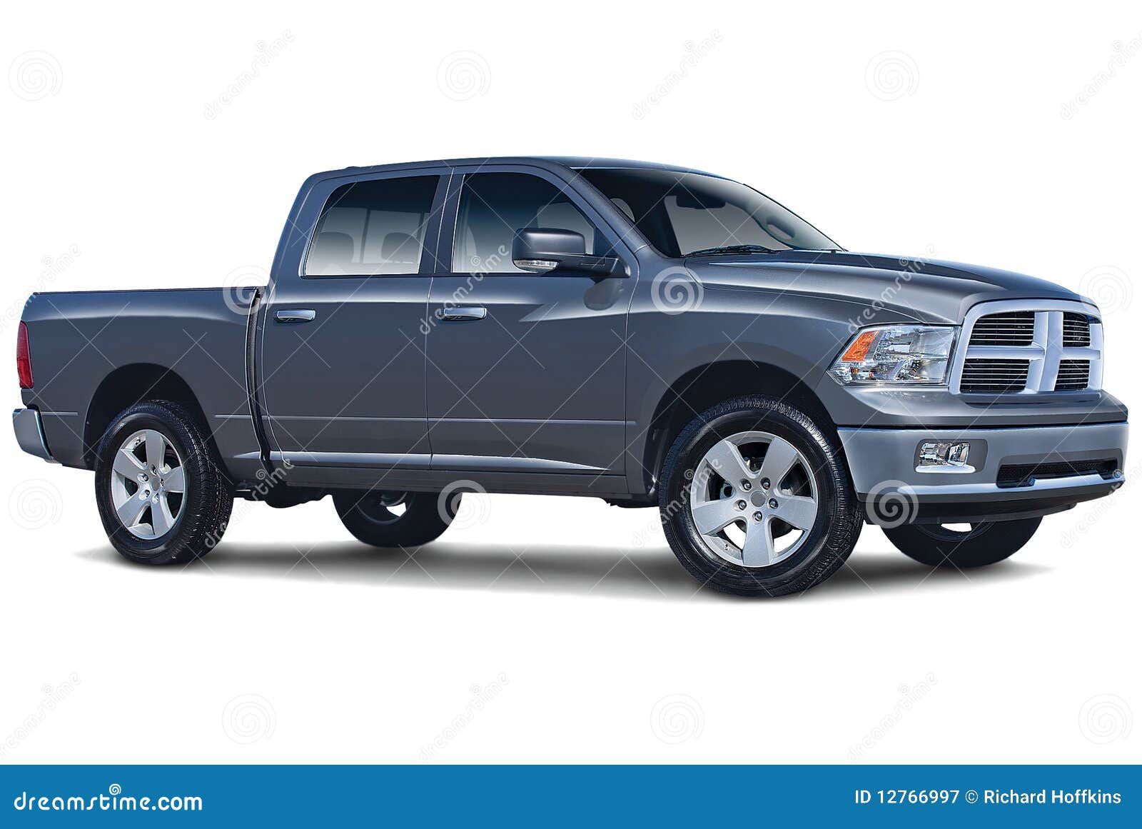 Dark Grey Pickup Truck stock image. Image of tire, recreational - 12766997