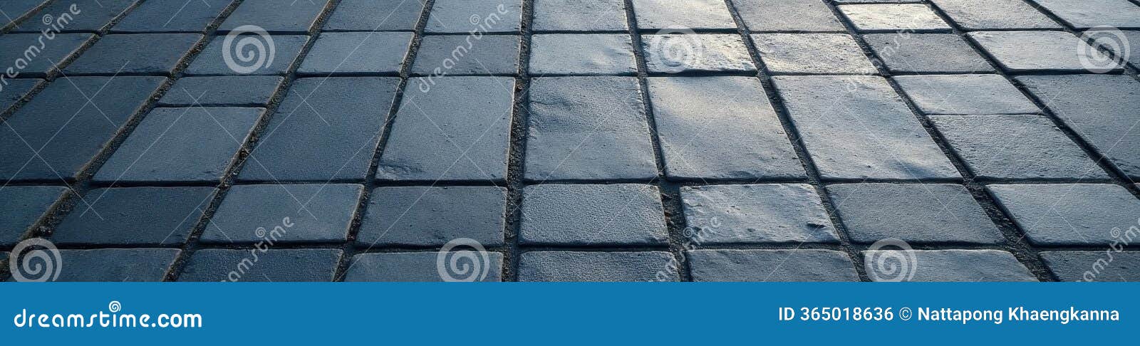Rectangular Paving Slab Isolated On White Background. 3d Illustration ...