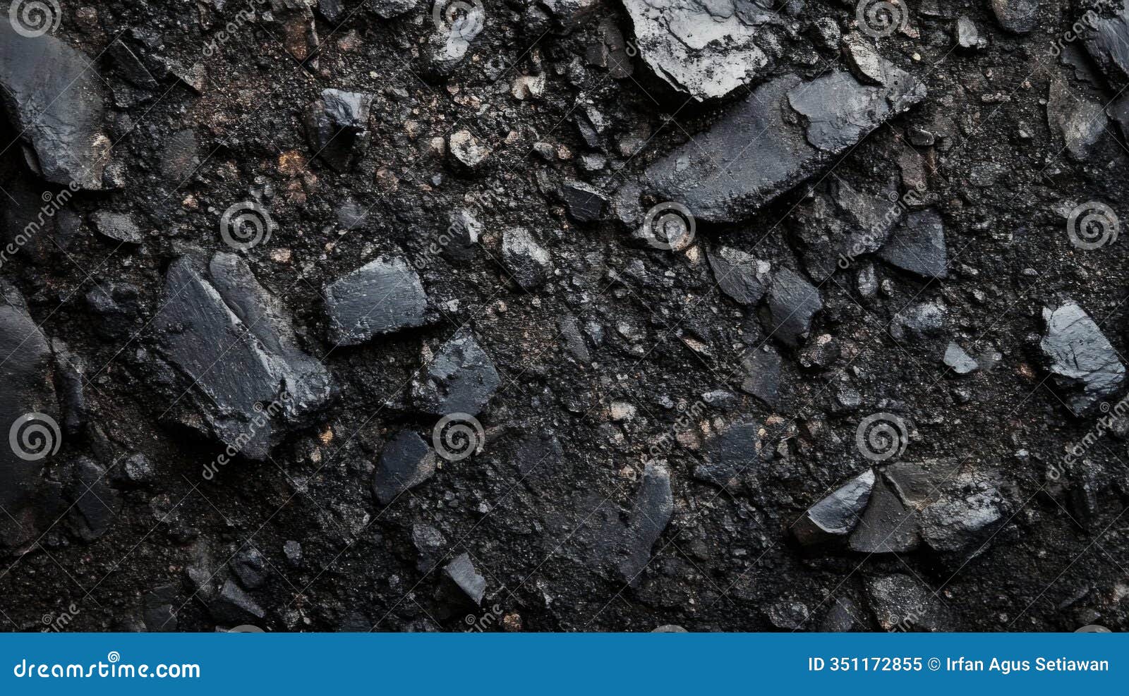 Dark Grey Rocky Surface Texture Background Stock Illustration ...