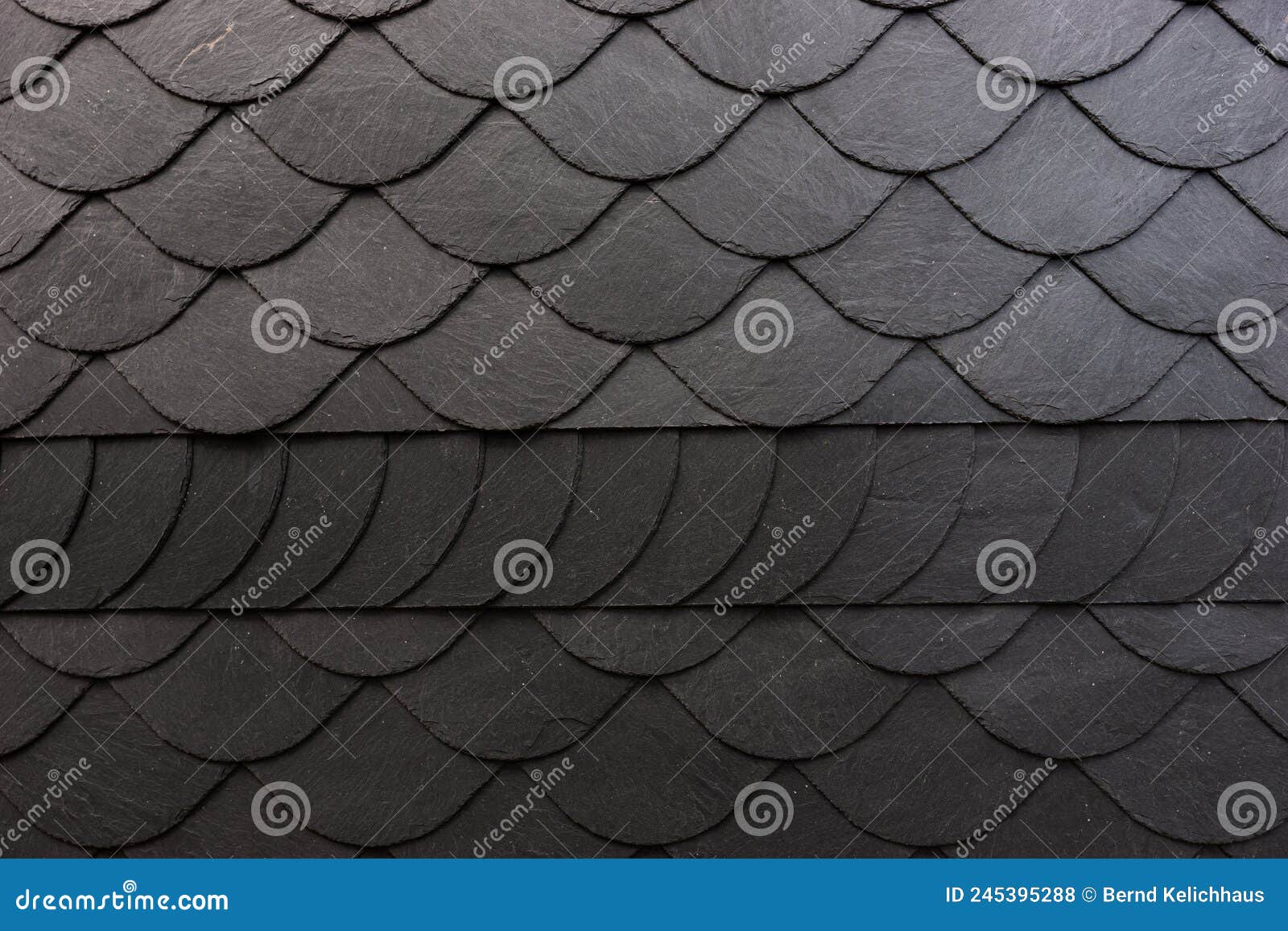 Slate Facade Of An Old Rooftop In Germany Royalty-Free Stock Image ...