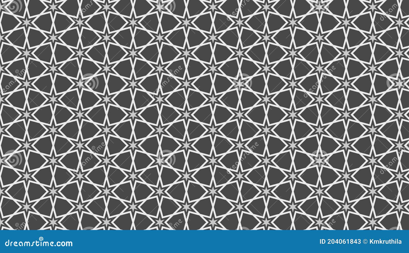 Dark Grey Star Background Pattern Illustrator Stock Illustration ...