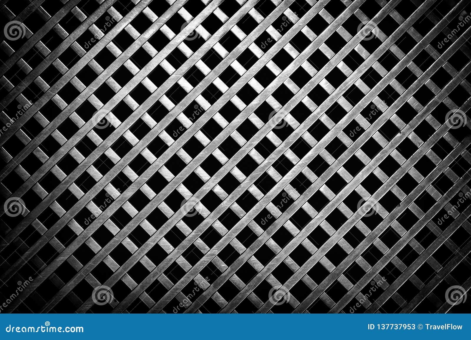 Dark Grey Steel Grid Texture Stock Image - Image of effect, abstract ...