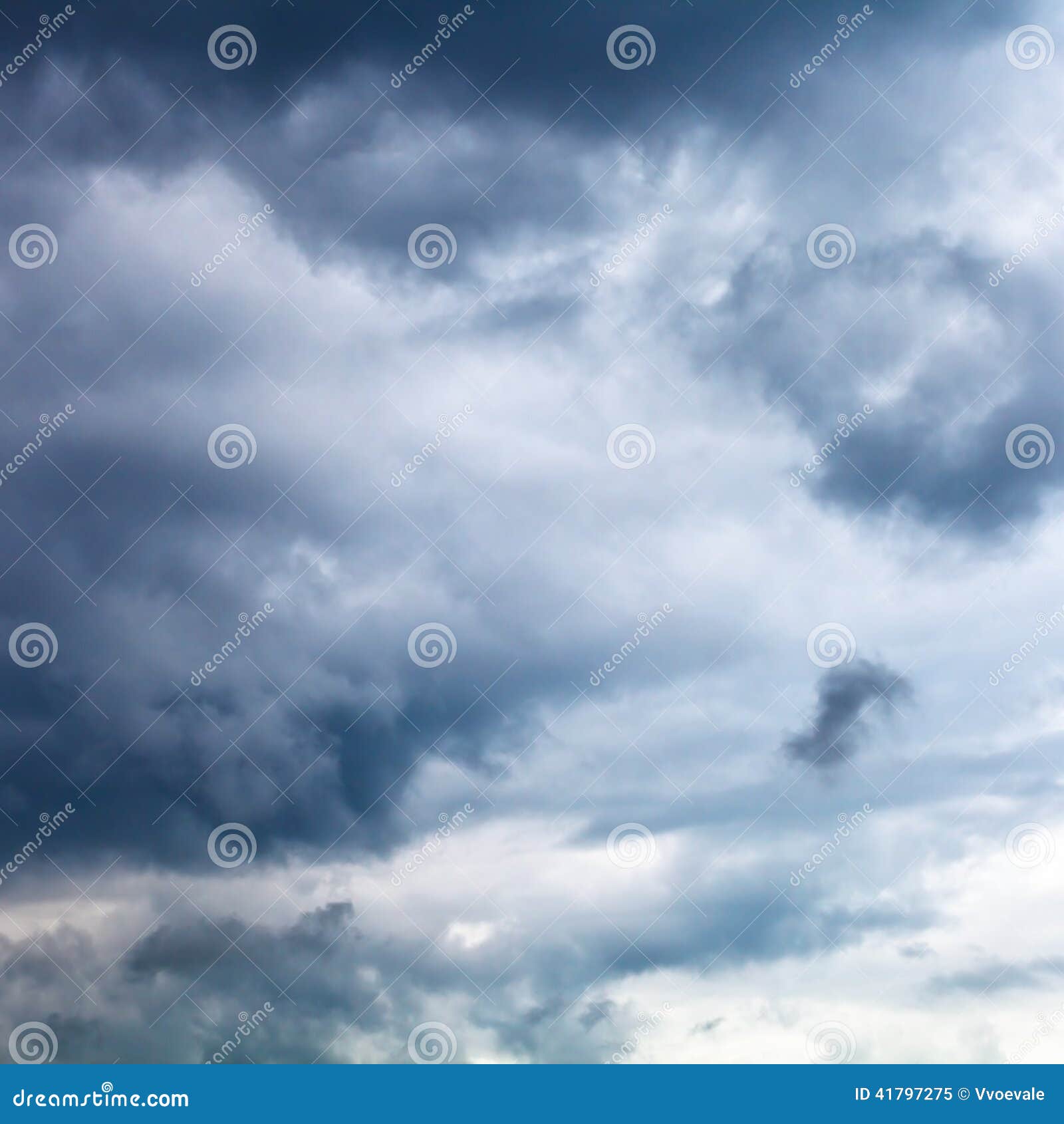 Dark Grey Storm Clouds in Summer Stock Image - Image of rain, natural ...