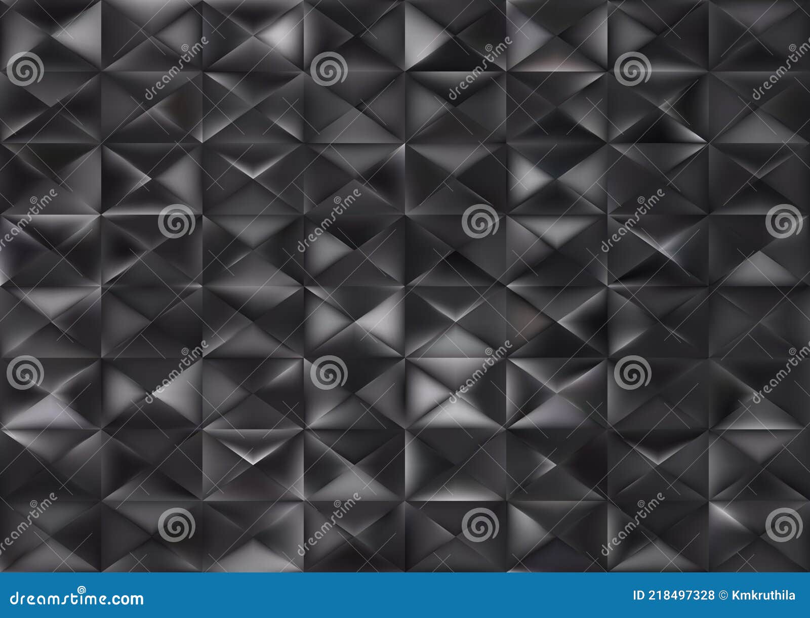 Dark Grey Triangle Pattern Background Vector Graphic Stock Vector ...