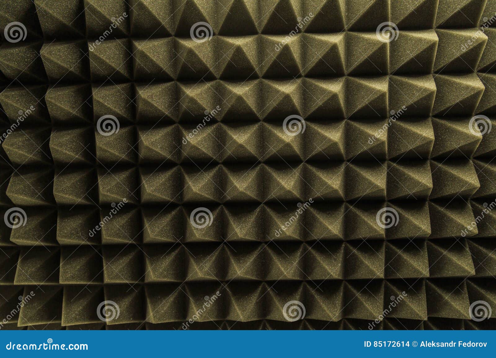 Dark Grey Triangular Texture Acoustic Foam Rubber Stock Photo - Image ...