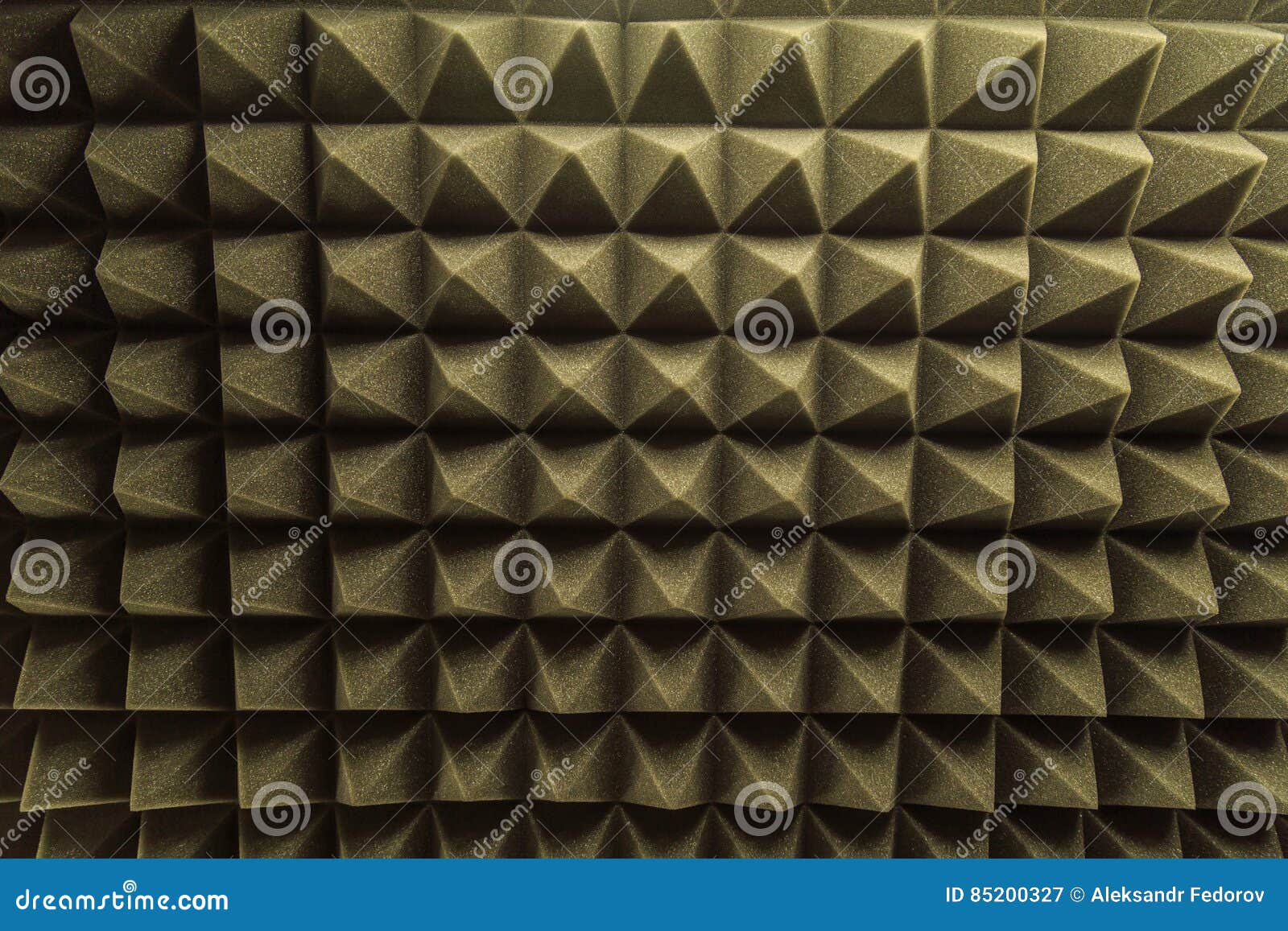 Dark Grey Triangular Texture Acoustic Foam Rubber Stock Image - Image ...