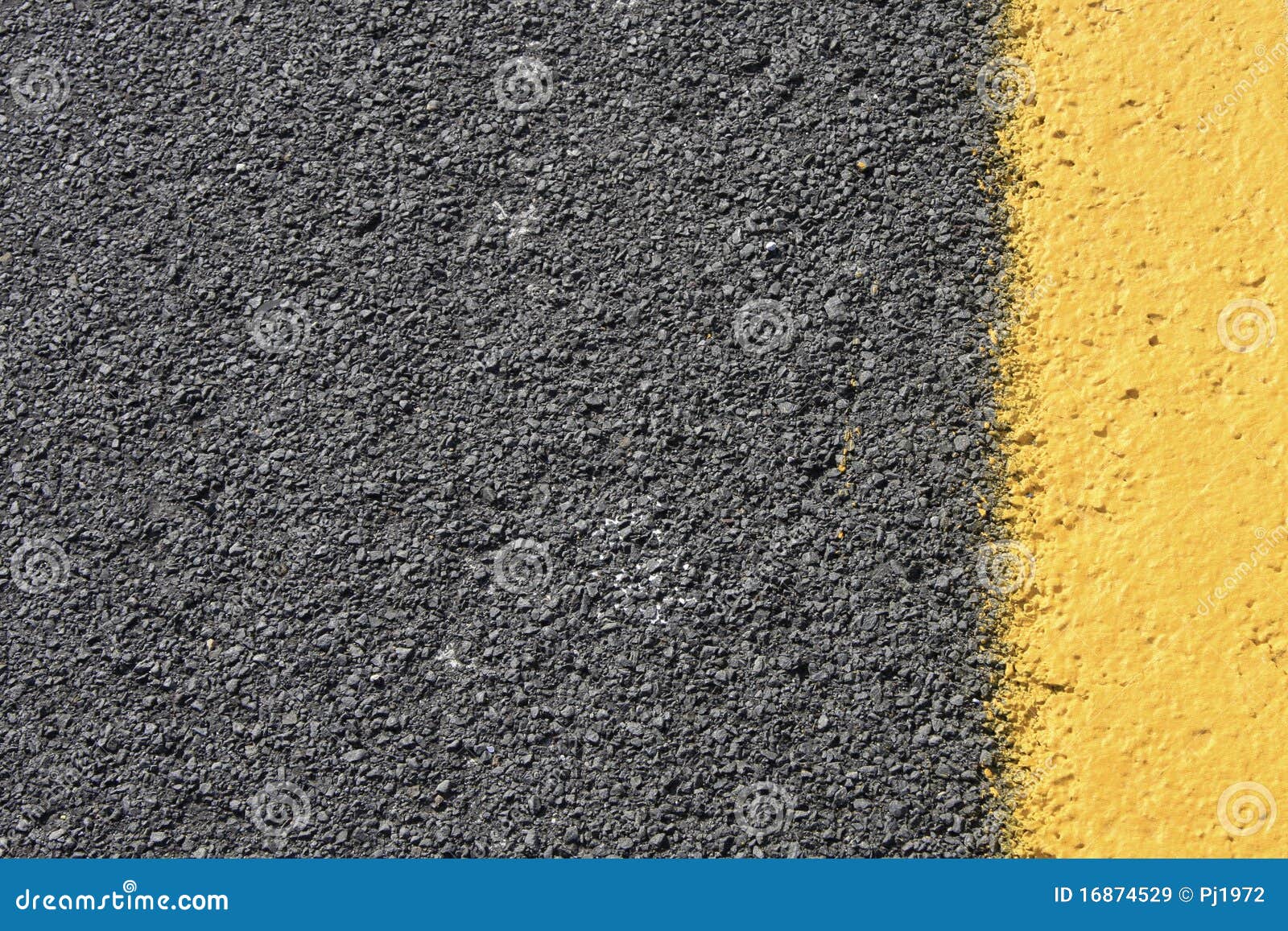 Dark Grey with Yellow Asphalt Road Background Stock Image - Image of ...