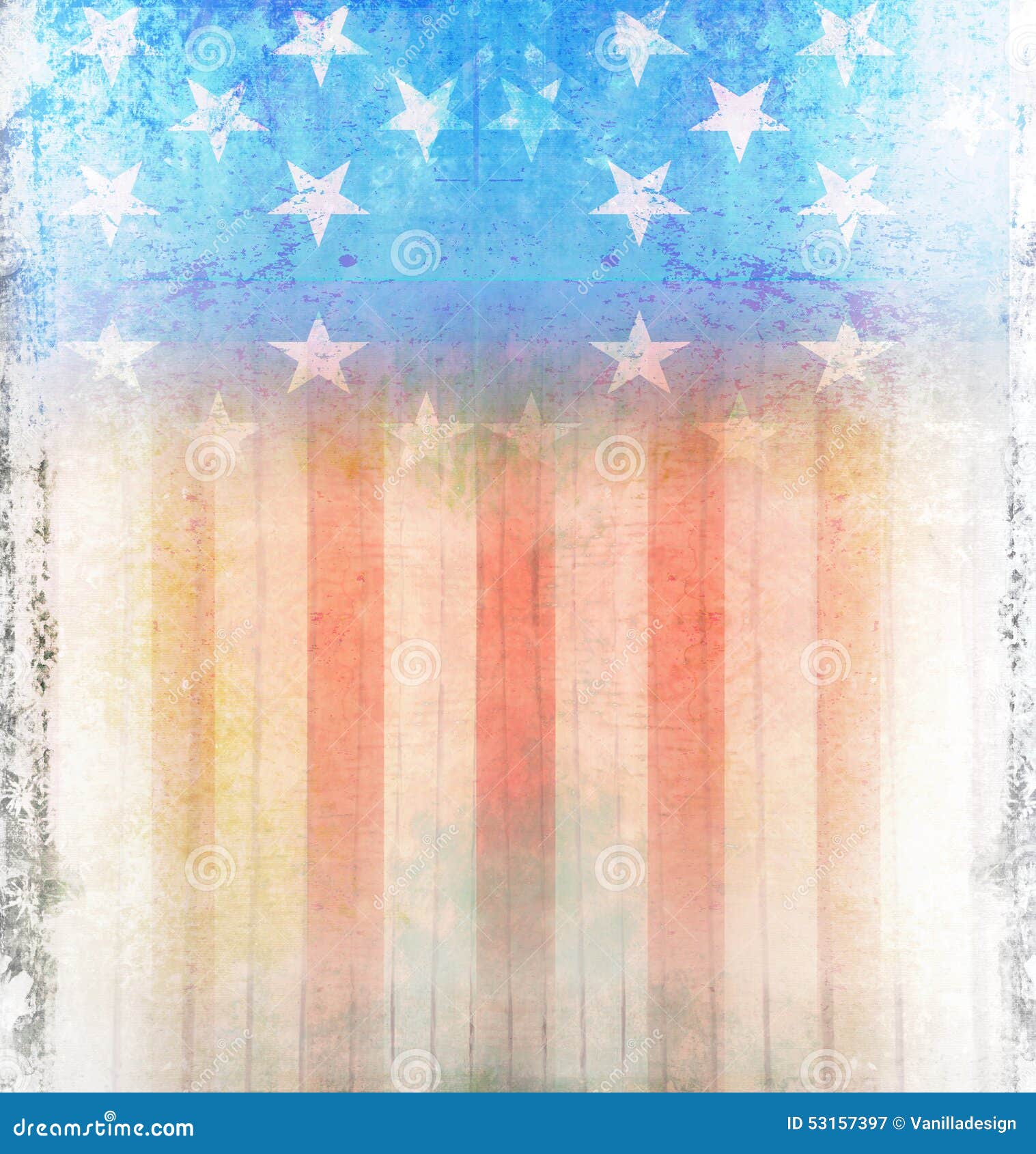 Dark Grunge US Flag stock illustration. Illustration of patriotism ...