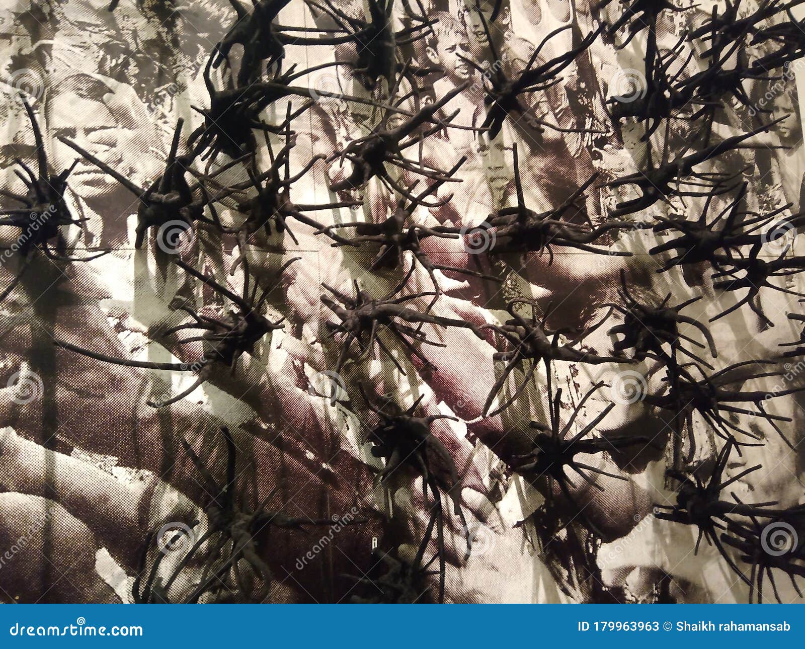 The Dark Hand Which Destroy Everything. Black Magic Stock Image - Image ...