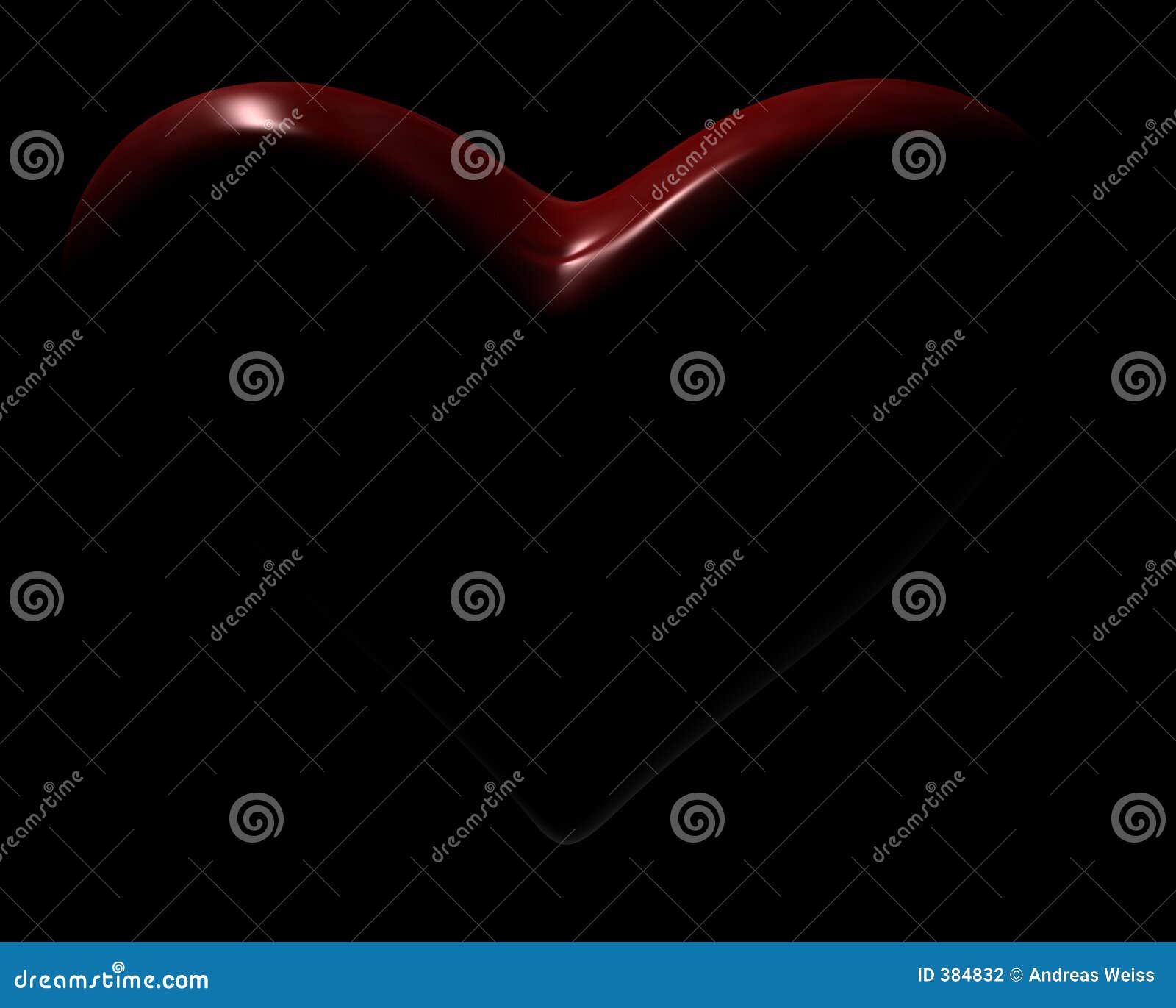 Dark Heart stock illustration. Illustration of valentine - 384832