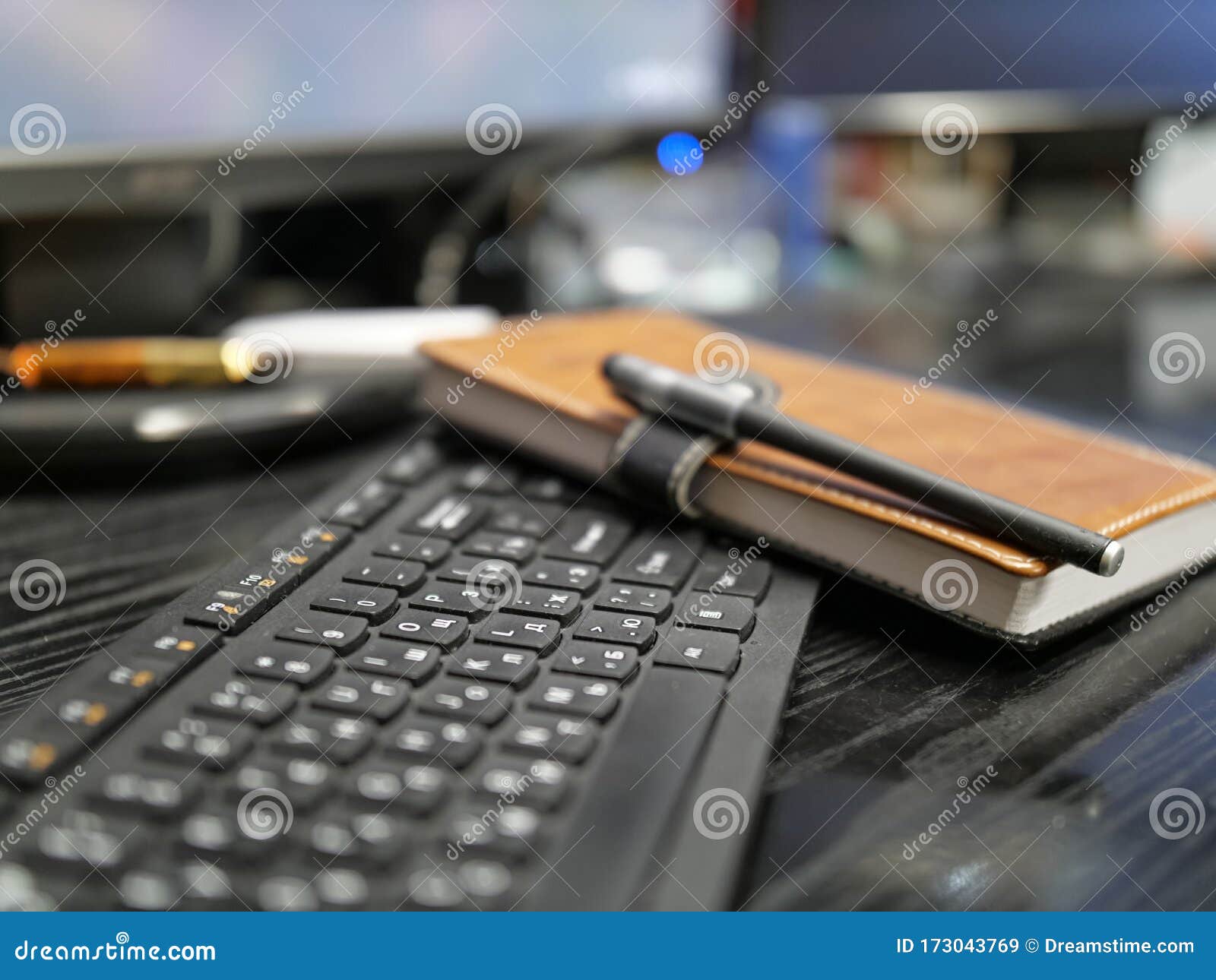 Old-time Desktop Type Cassette Recorder On White Isolated Background ...